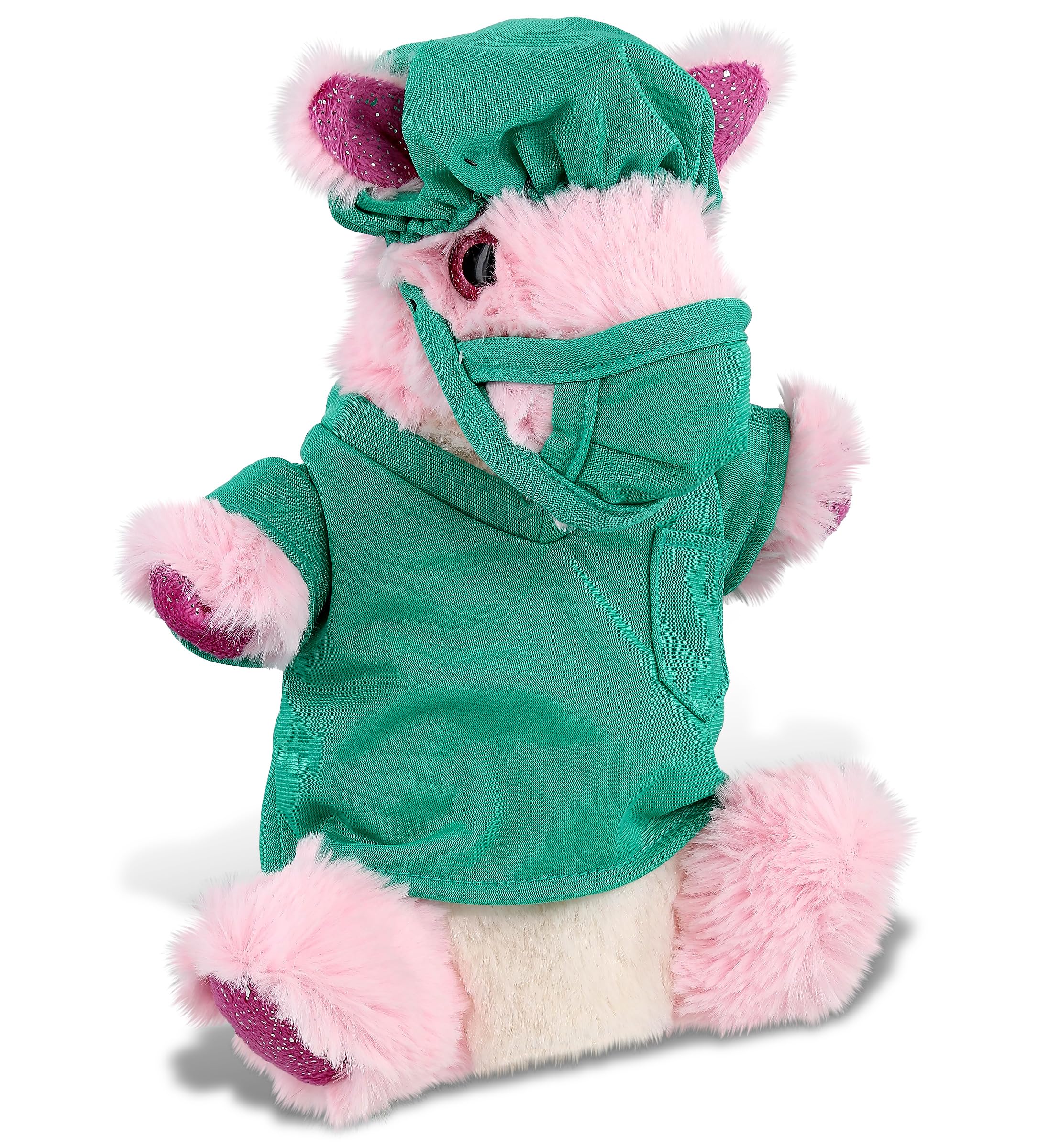 Amazon.com: DolliBu Unicorn Hand Puppet Doctor Plush Toy - Super Soft ...