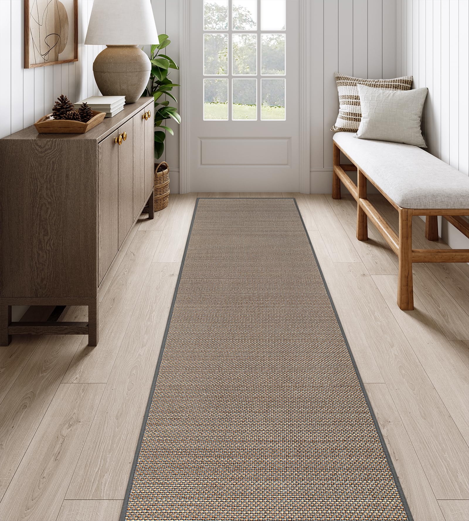 Lahome Farmhouse Kitchen Runner Rug, 2x8 Hallway Runner Rug Non Slip ...