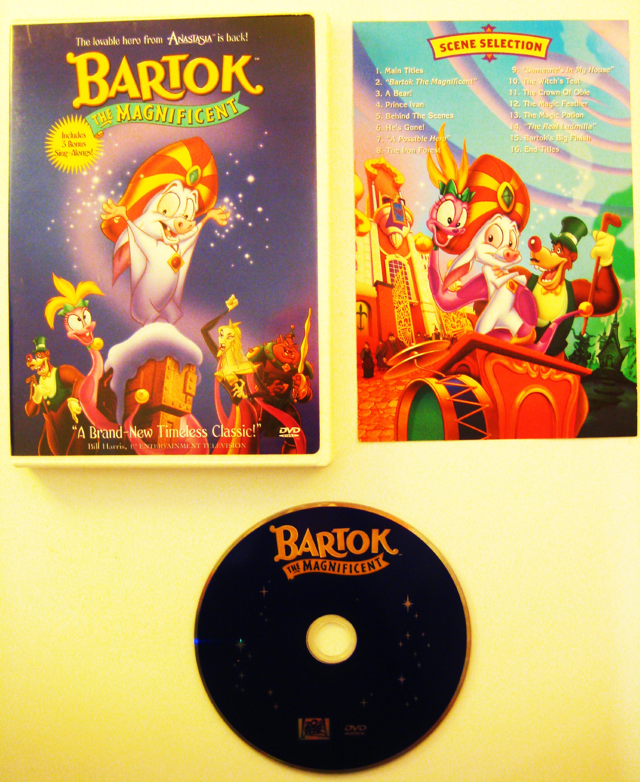 Amazon.com: Bartok the Magnificent : Hank Azaria, Kelsey Grammer ...