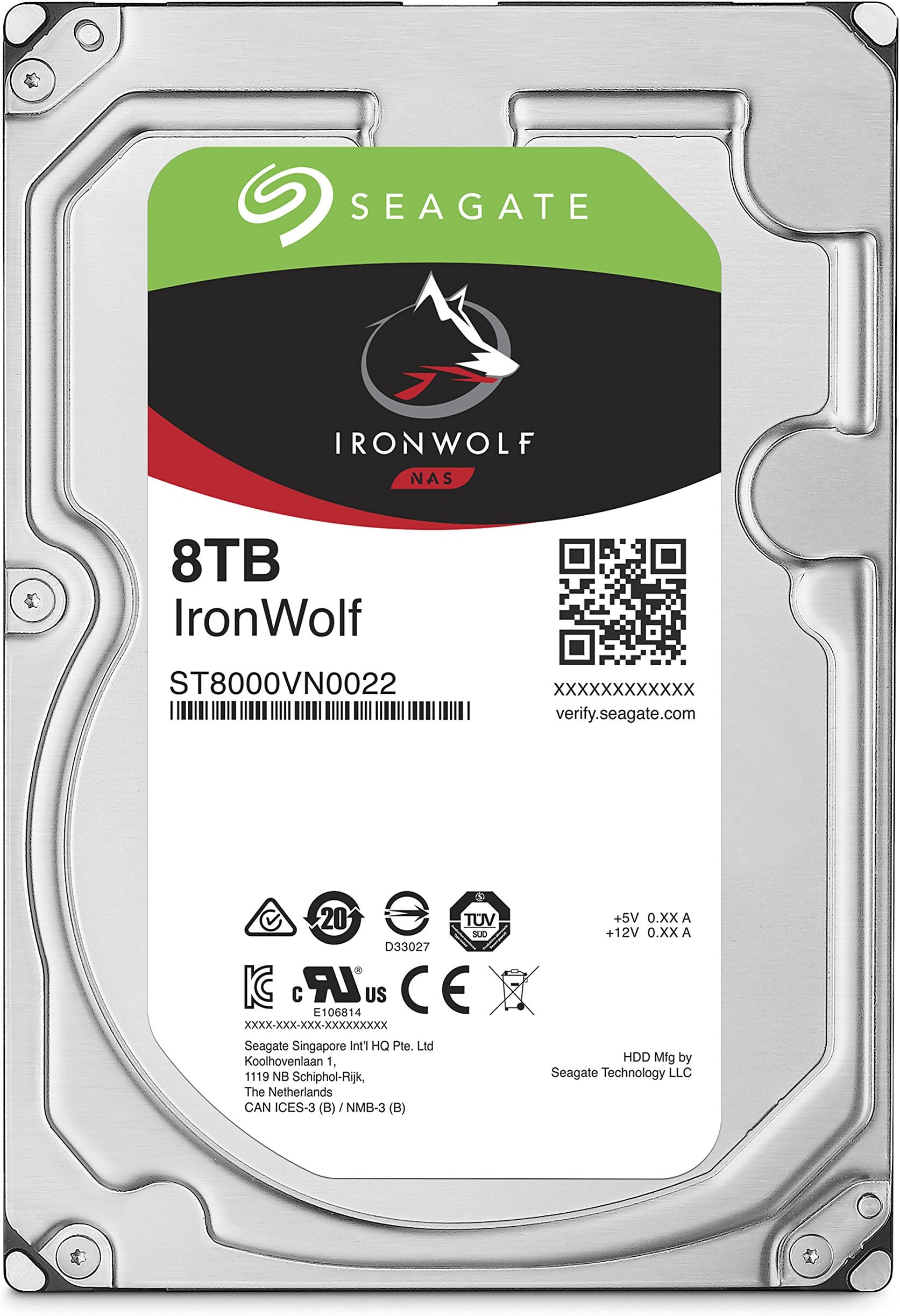 Amazon.com: Seagate Exos 7E10 ST8000NM017B 8 TB Hard Drive - Internal ...