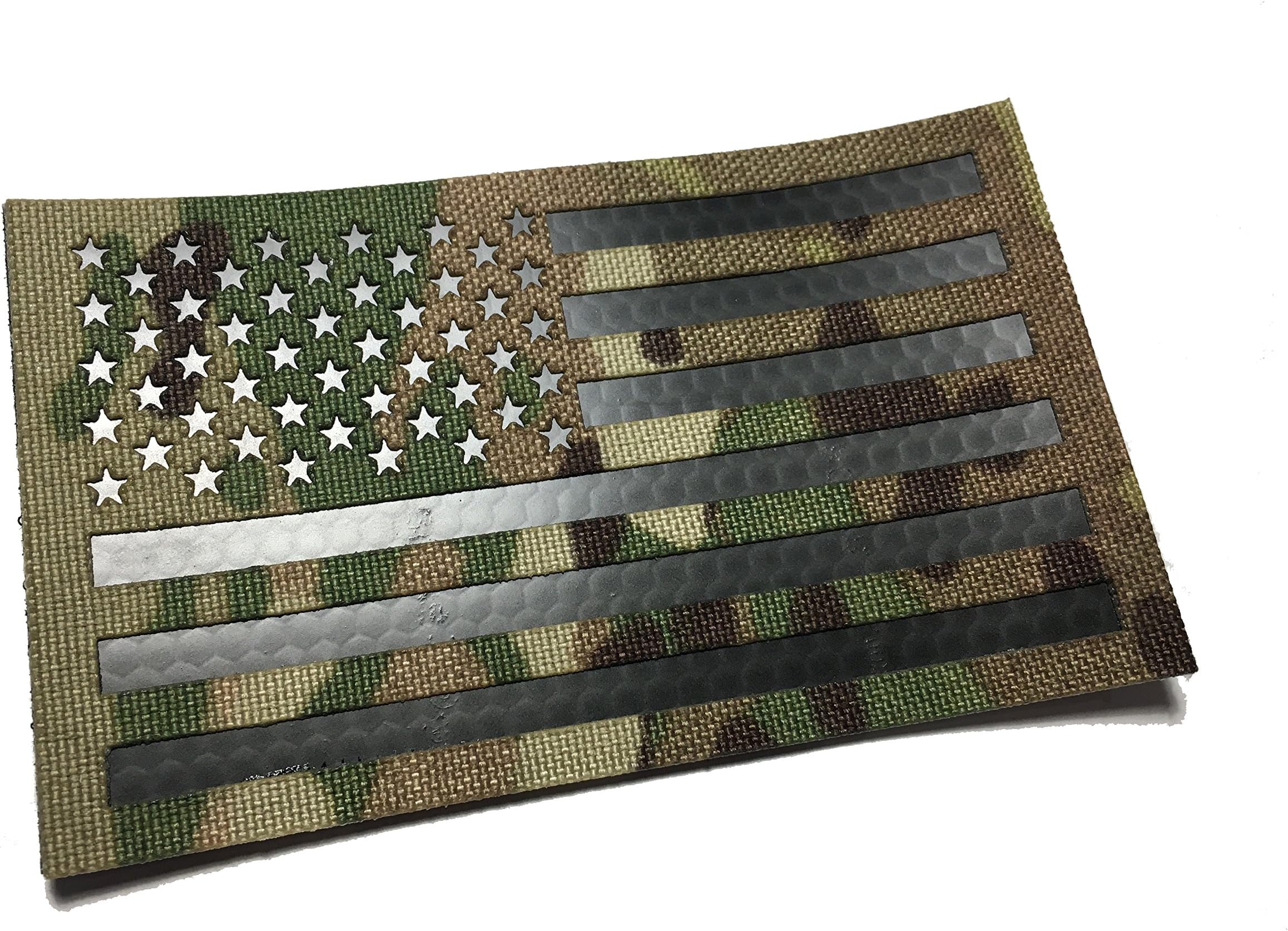 Amazon.com: Large 5x3 Inch Infrared Multicam IR Reflective Us Flag mil ...