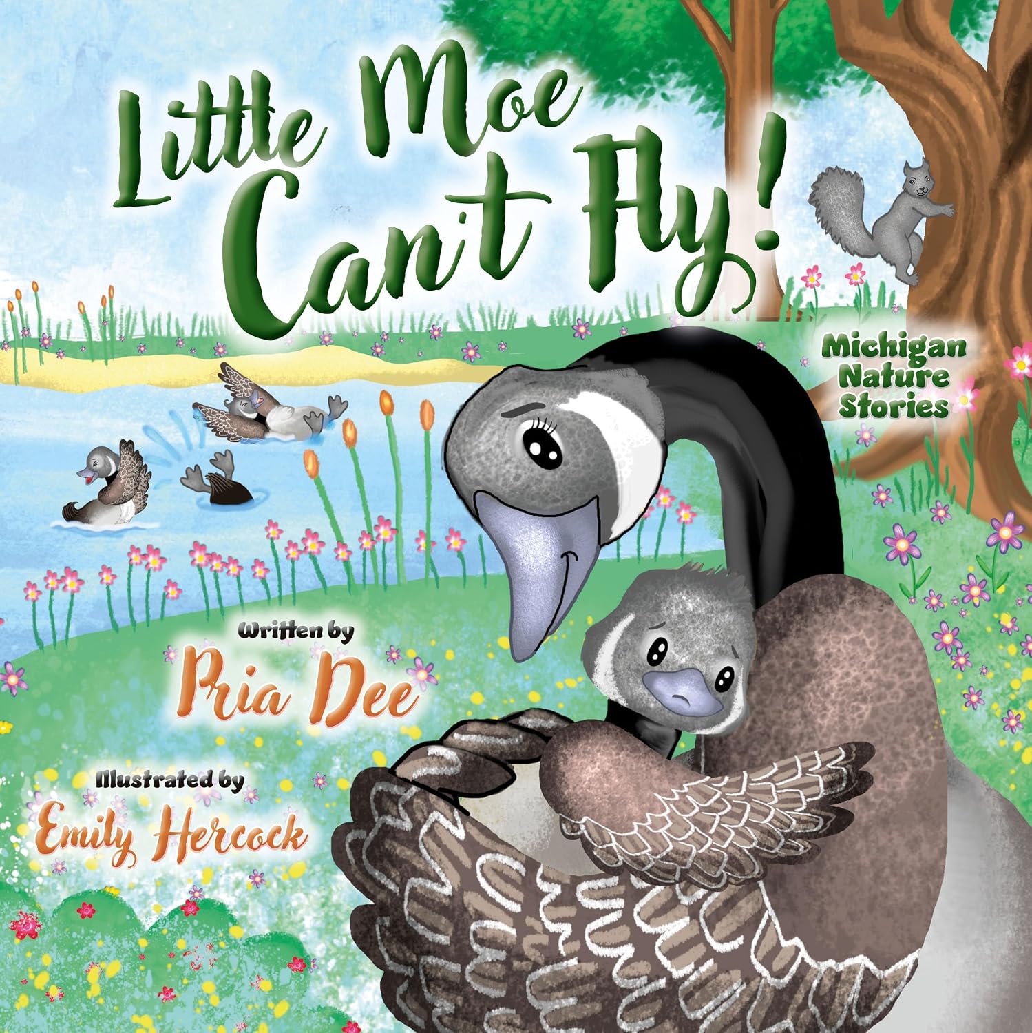 Amazon.com: Little Moe Can't Fly: Michigan Nature Stories; a story of ...