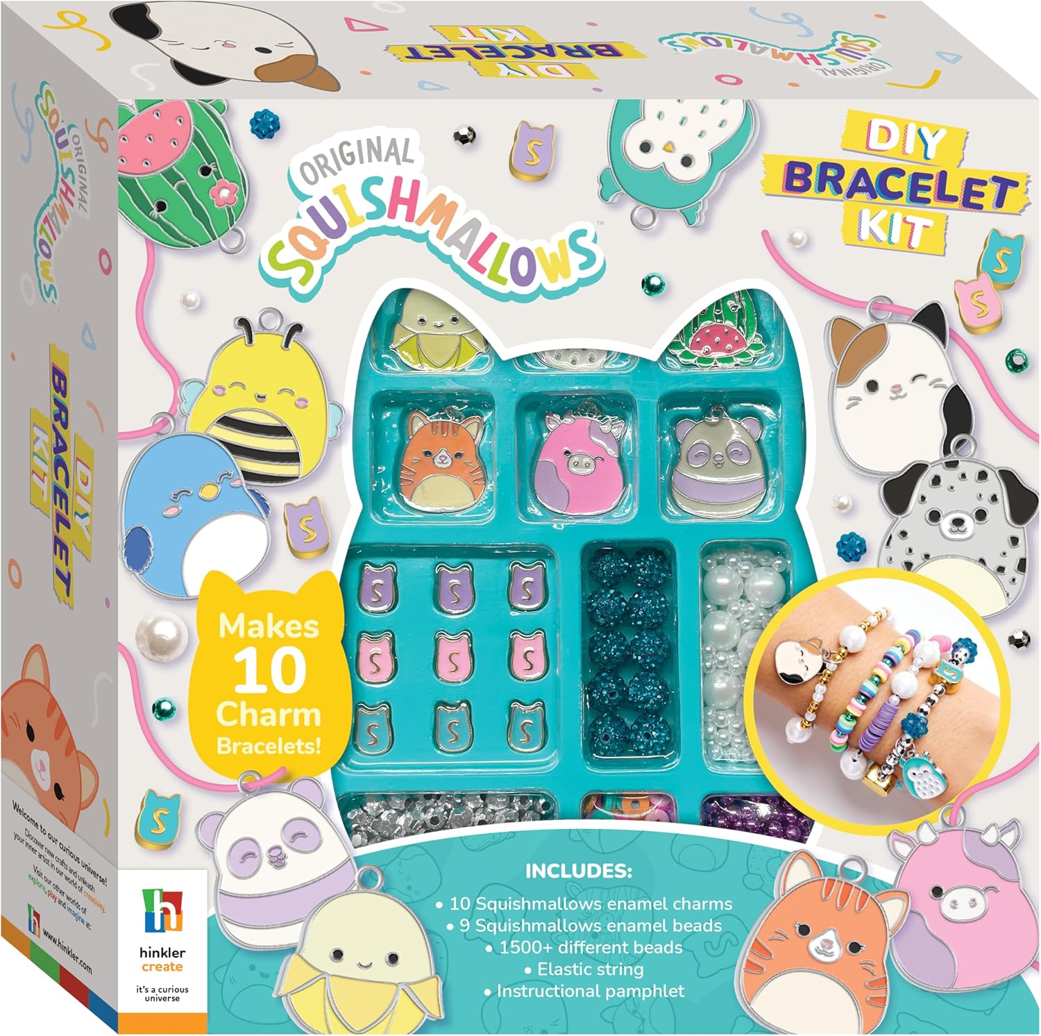 Squishmallows Bracelet Making Kit – Create Fun Squishmallow-Themed ...
