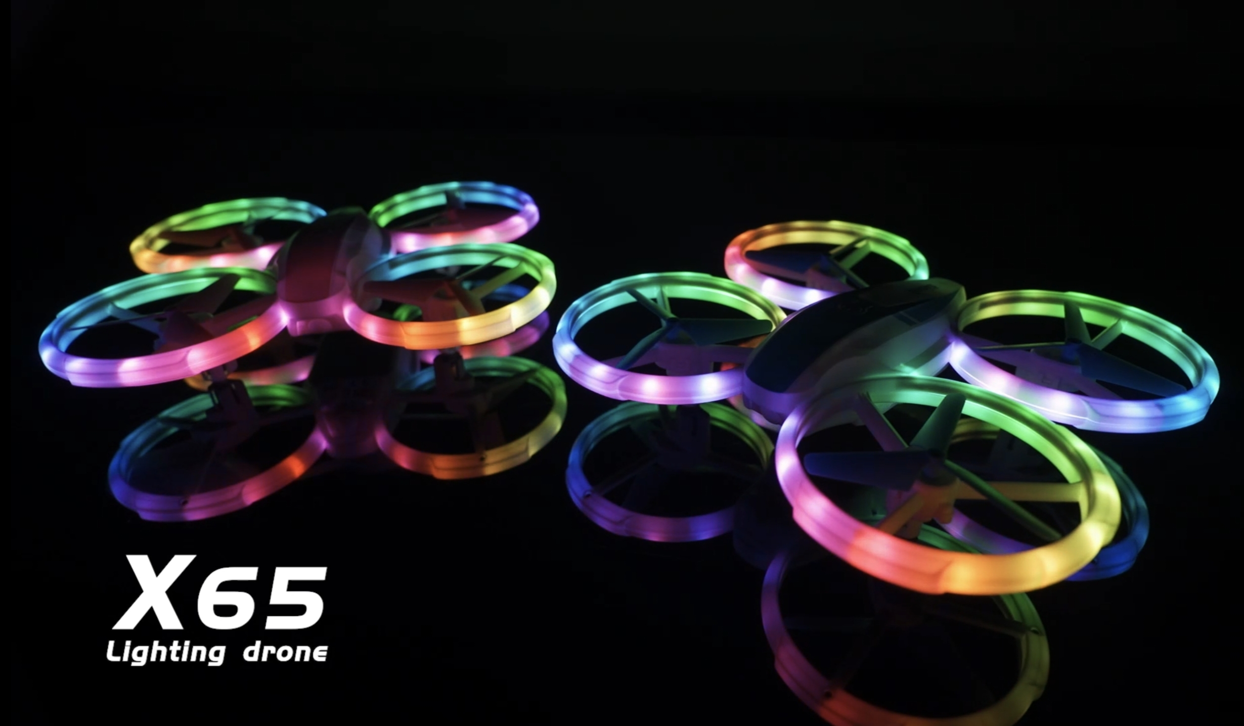 Watch X65 Drone with LED lights for Kids on Amazon Live