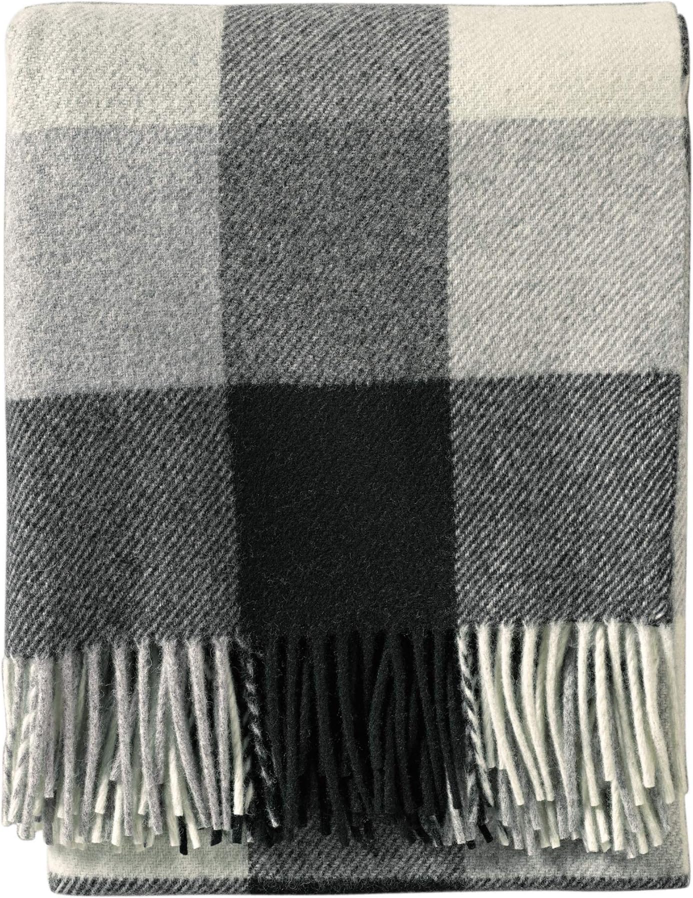 Amazon.com: Pendleton, Eco-Wise Washable Wool Throw with Fringe, Pearl ...
