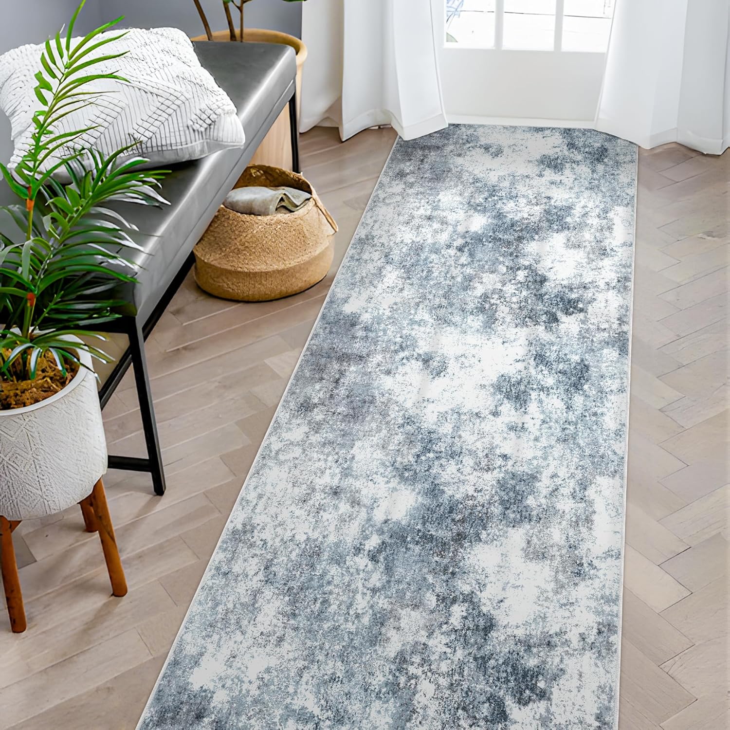 2x6 Laundry Room Rug Runner, Deerly Thin Runner Rugs for Hallway ...