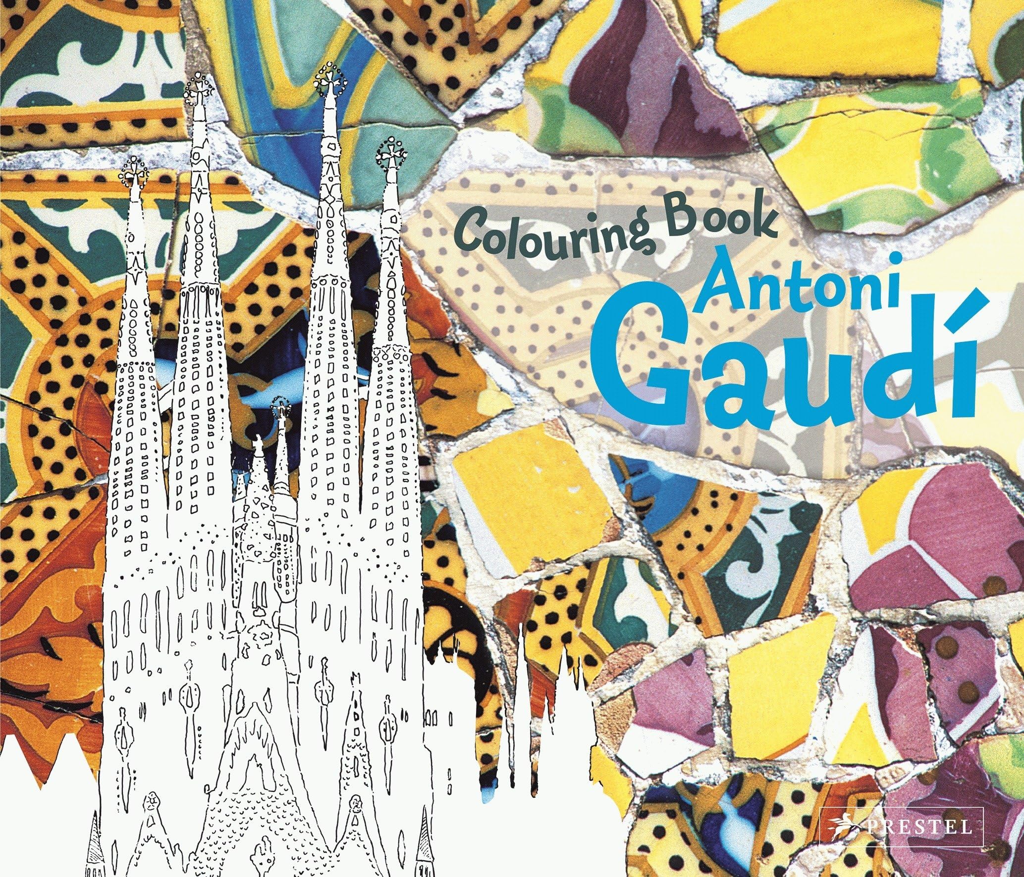 Colouring Book Antoni Gaudi (Coloring Books): Prestel Publishing ...