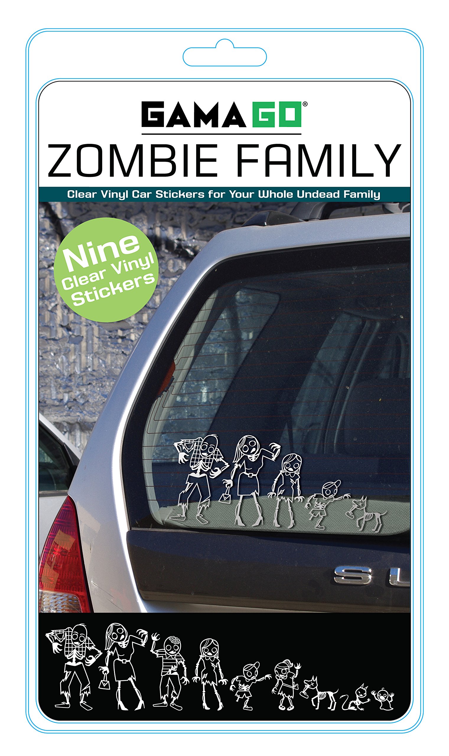Zombie Apocalypse Vehicle Stickers