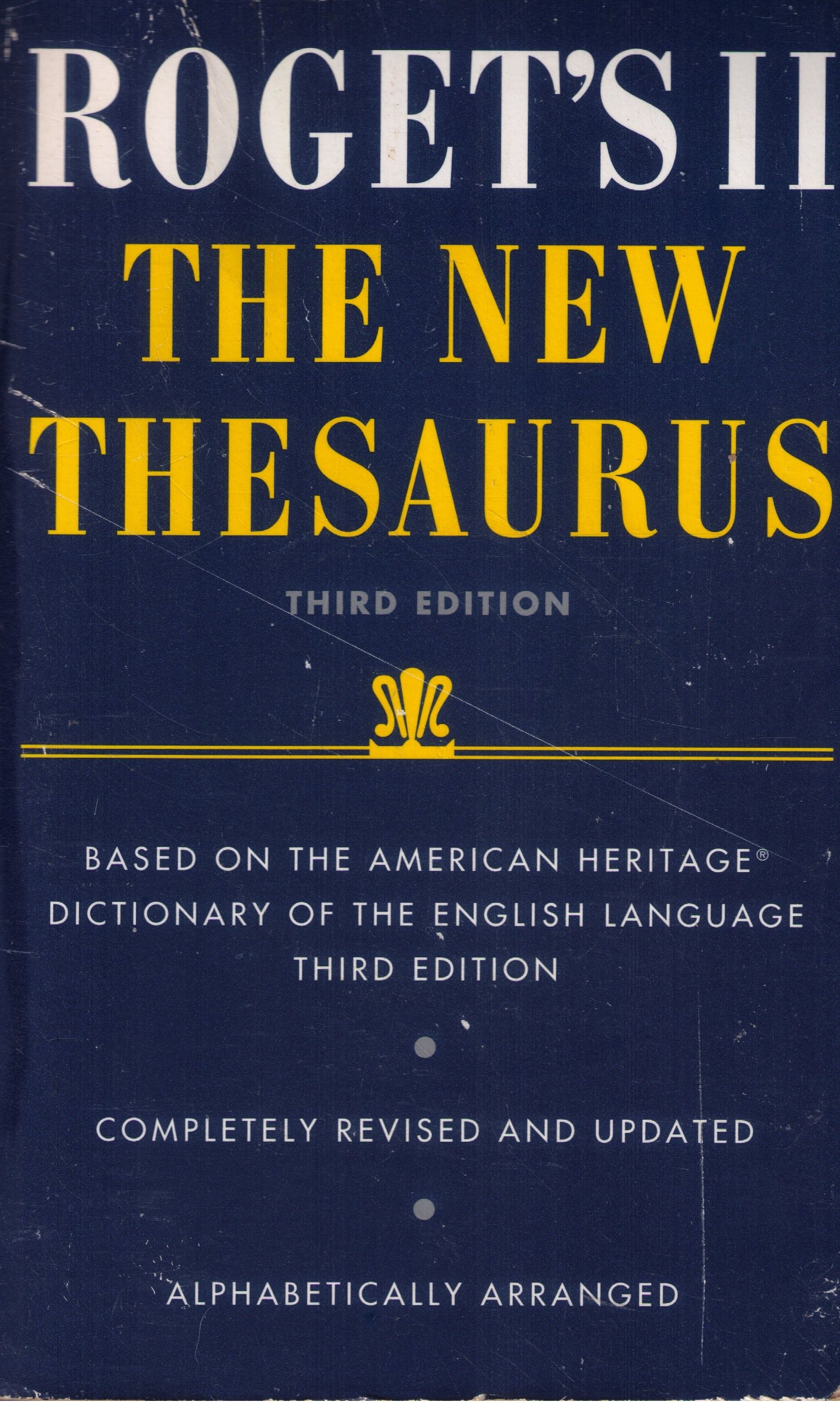 Roget's II: The New Thesaurus: Houghton Mifflin Company: 9780618955923 ...