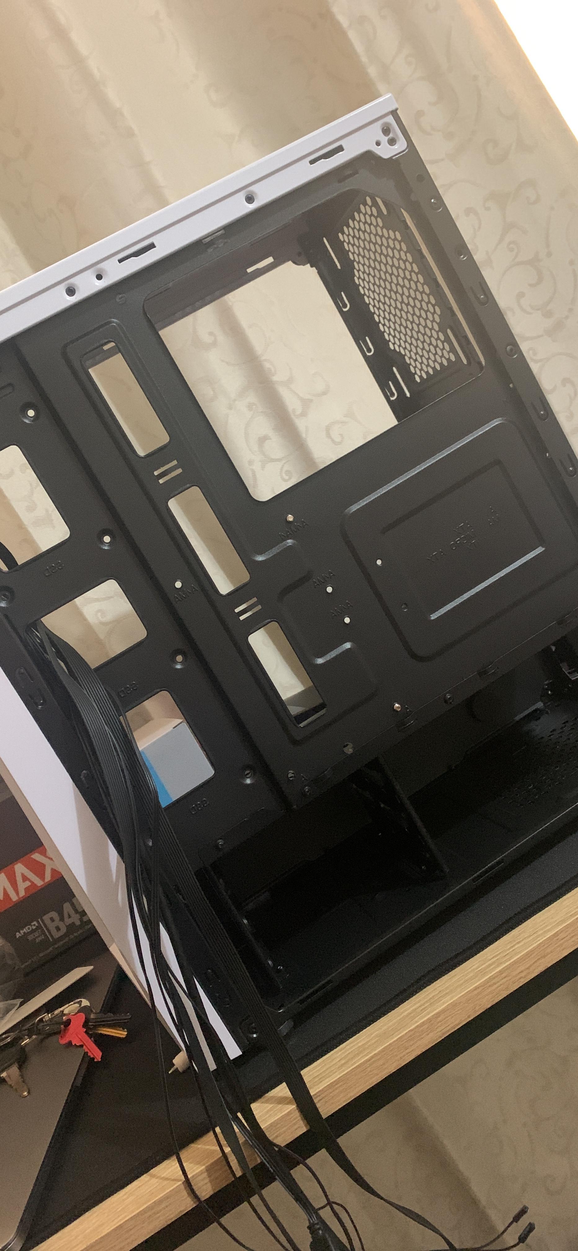 Fantech PC Gaming Computer Case Tempered Glass Side Panel Addressable ...