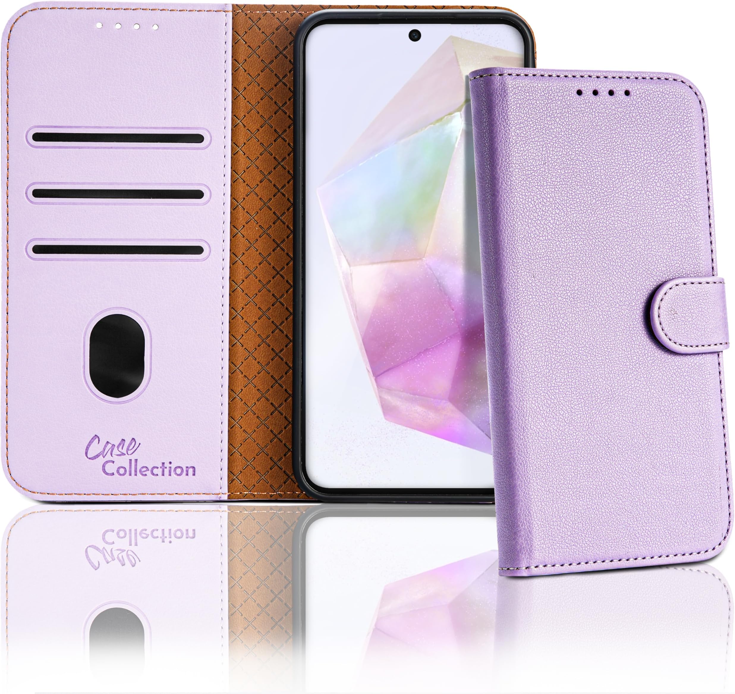 Case Collection for Samsung A35 5G Phone Case - Leather Folio Flip ...