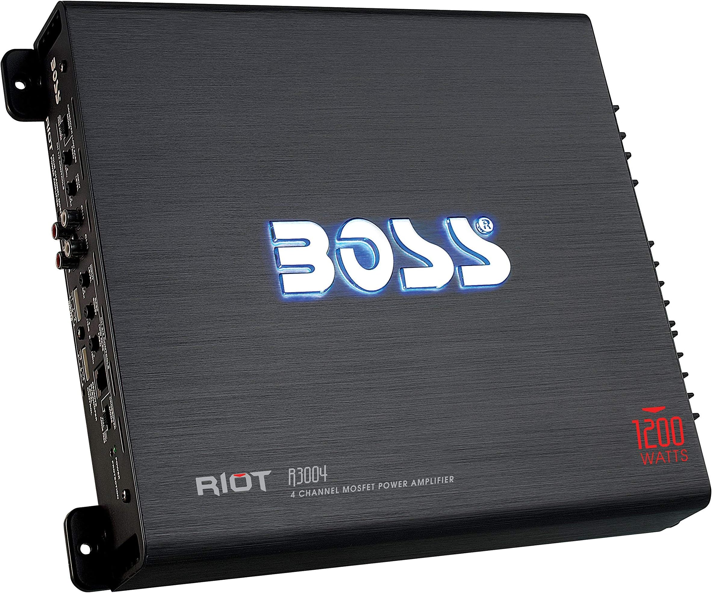 Amazon.com: BOSS Audio Systems 4 Channel Car Amplifier + 6.5" Speakers ...