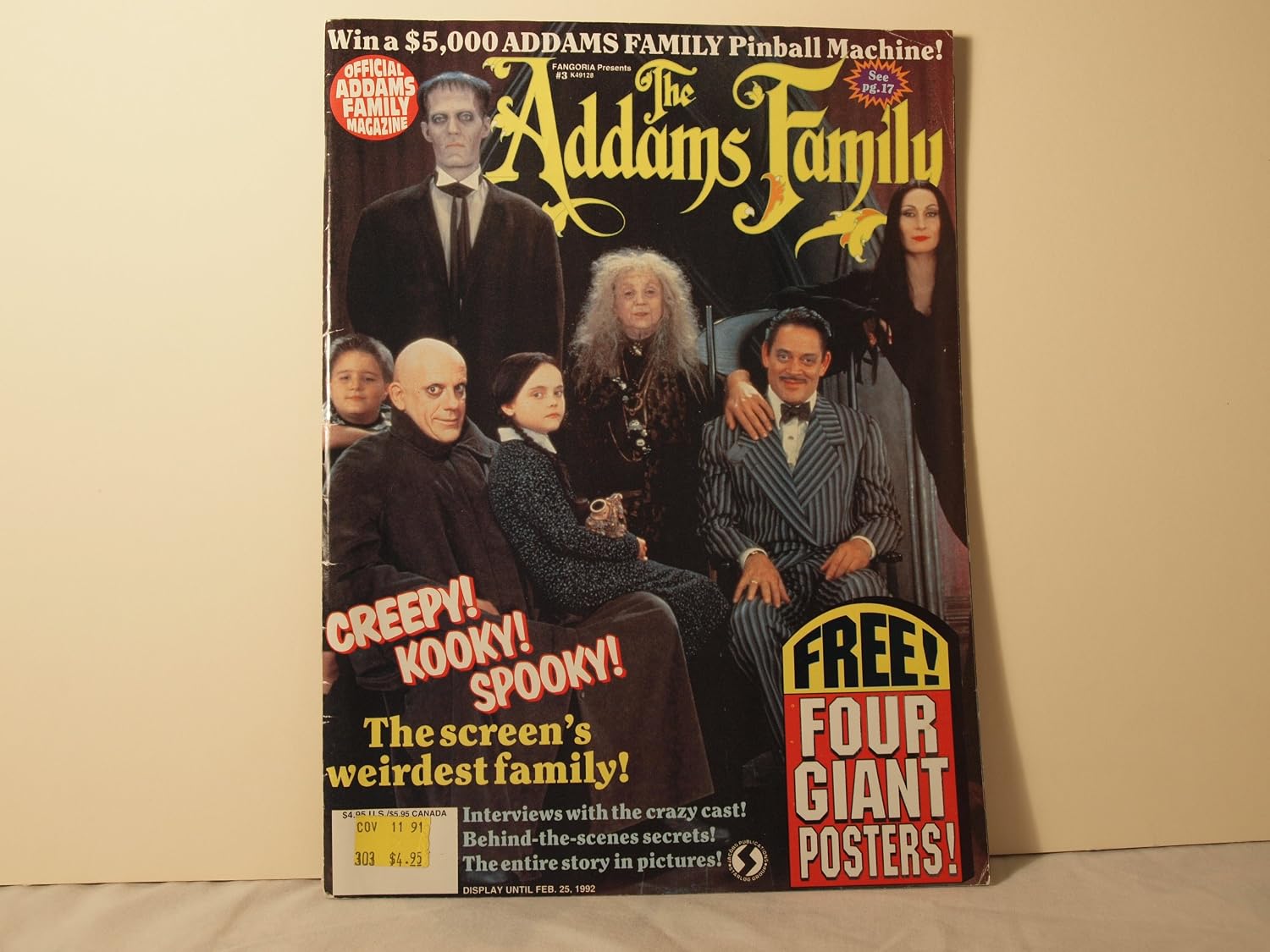 Addams Family: The Official Movie Magazine: Amazon.co.uk: 9789992049556 ...