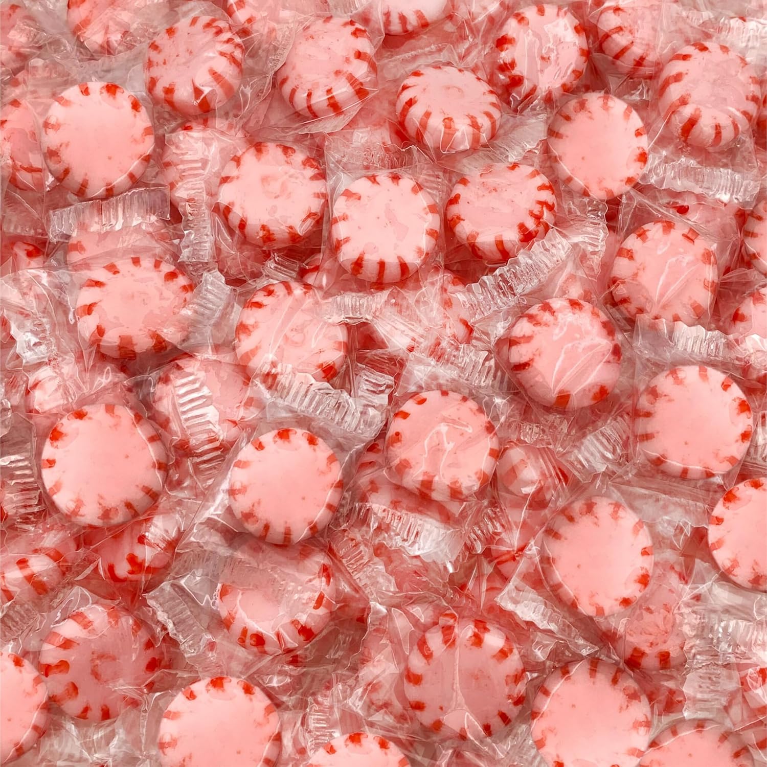 Amazon.com : Cinnamon Starlight Mints Hard Candy (1 Pound Bag - Approx ...