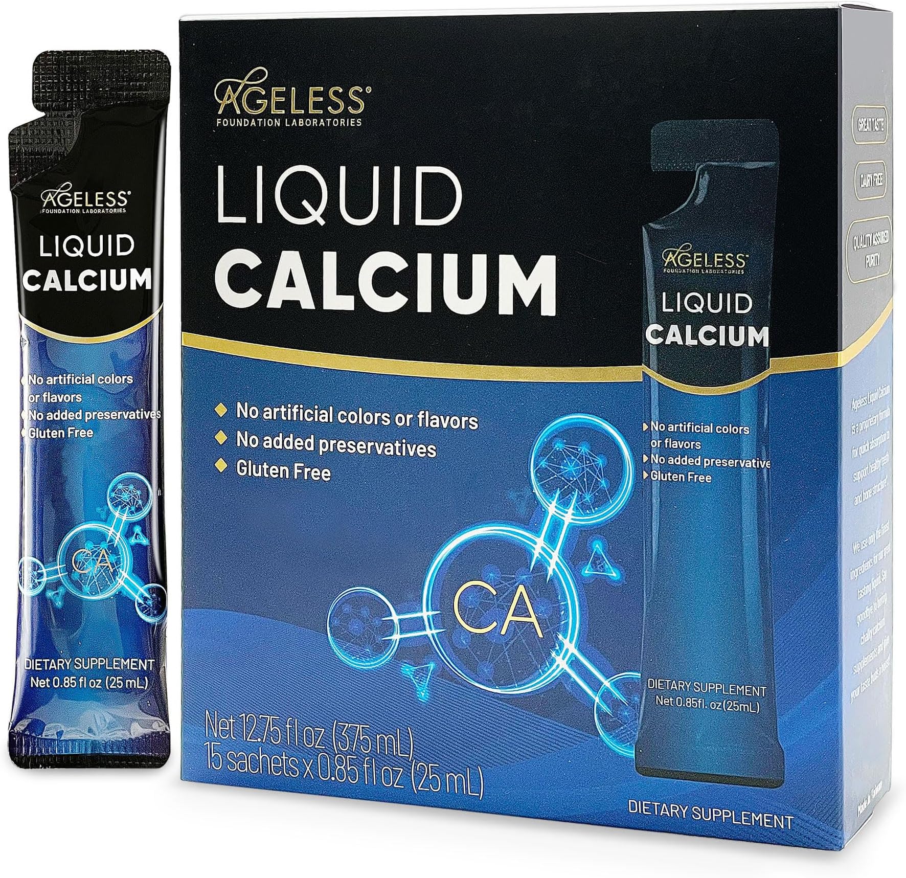 Amazon.com: Calcium Carbonate Oral Suspension 1250mg/5 ml - 16 Oz ...