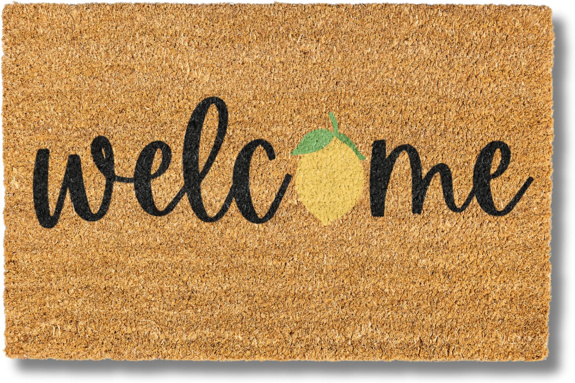 Amazon.com: Tinideya Lemon Door Mat 30 x 18 Inch Lemon Welcome Mat ...