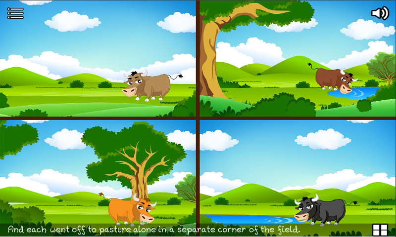 The Four Oxen And The Lion - App on Amazon Appstore