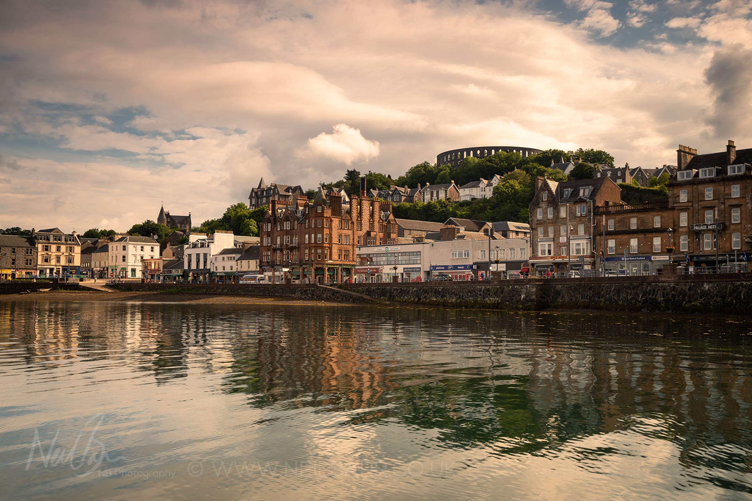 Buy Oban Bay Scotland & McCaig's Tower - Scottish Fine Art Photo Print ...