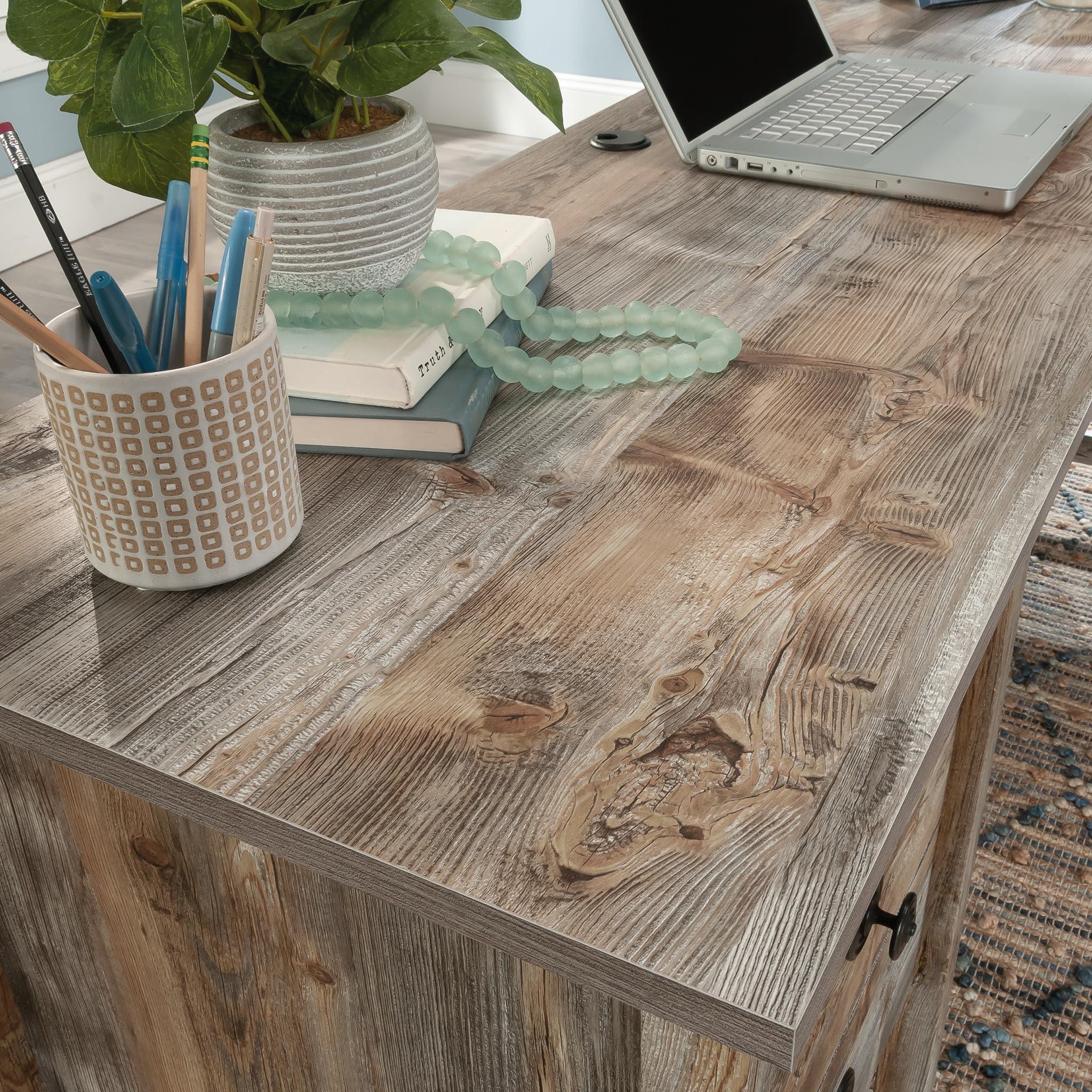 Snapklik.com : Sauder Granite Trace L Shaped Desk Computer Desk