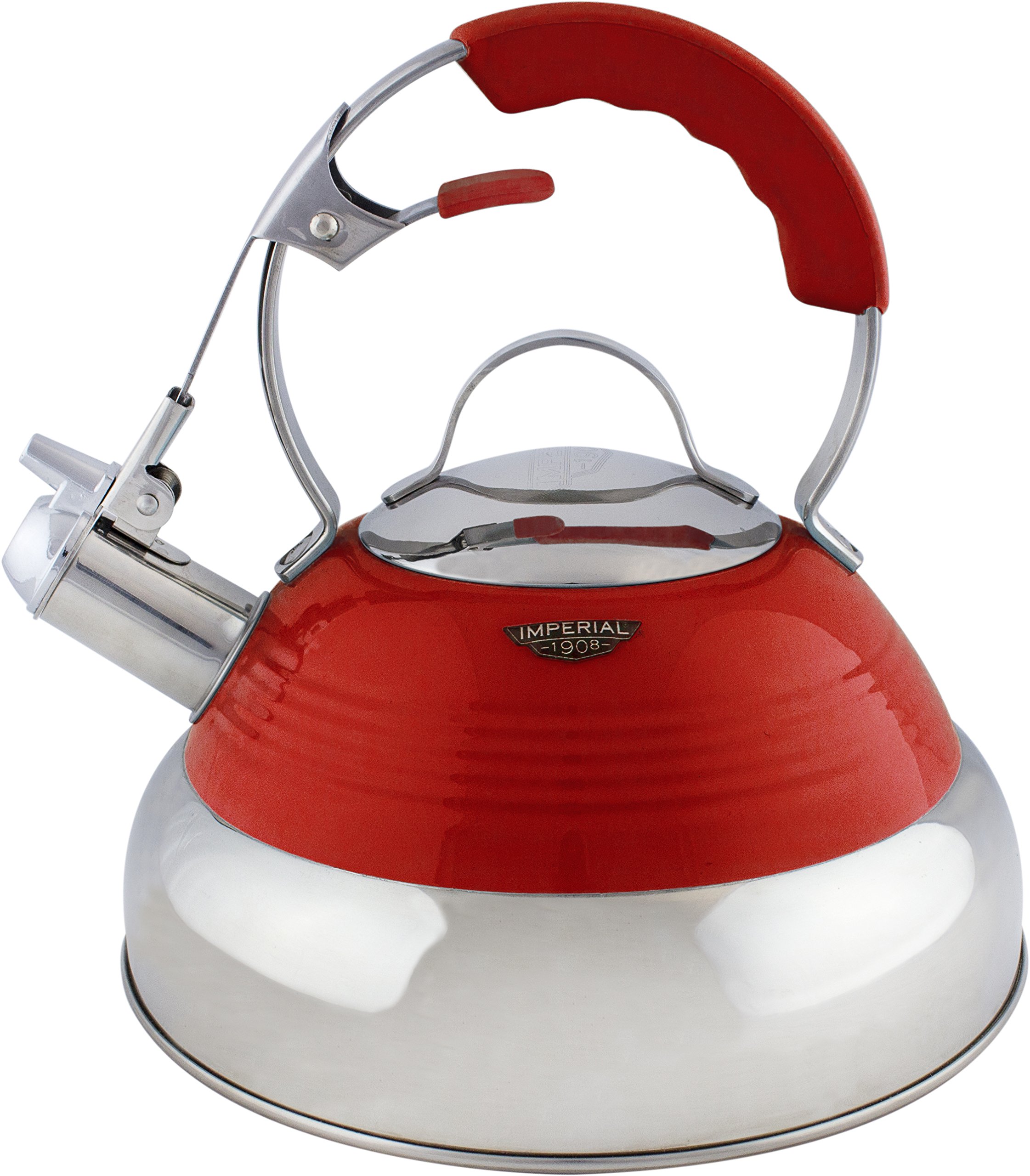 Imperial 1908 Limited Edition Ribbon Red Whistling Kettle, 2L : Amazon ...