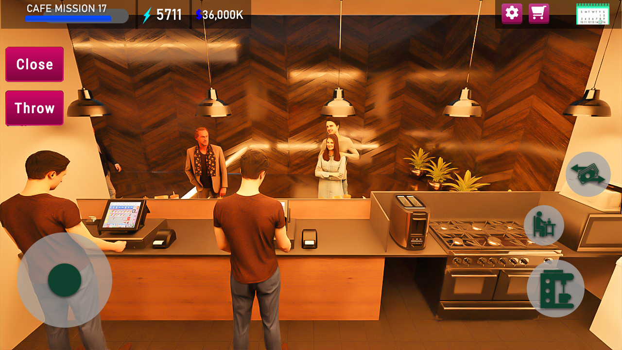 Virtual Coffee Shop Simulator Mobile Game 3D: Coffee Empire Cafe ...