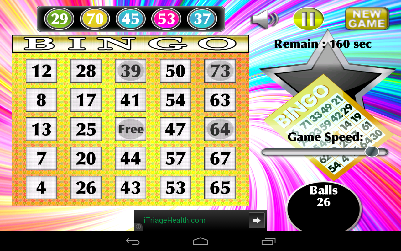 Bingo for Kindle Fire Celestial Superstar - App on Amazon Appstore