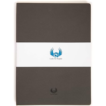 Amazon.com: Beechmore Books Large Sketchbook - Brown Art Sketch Book ...