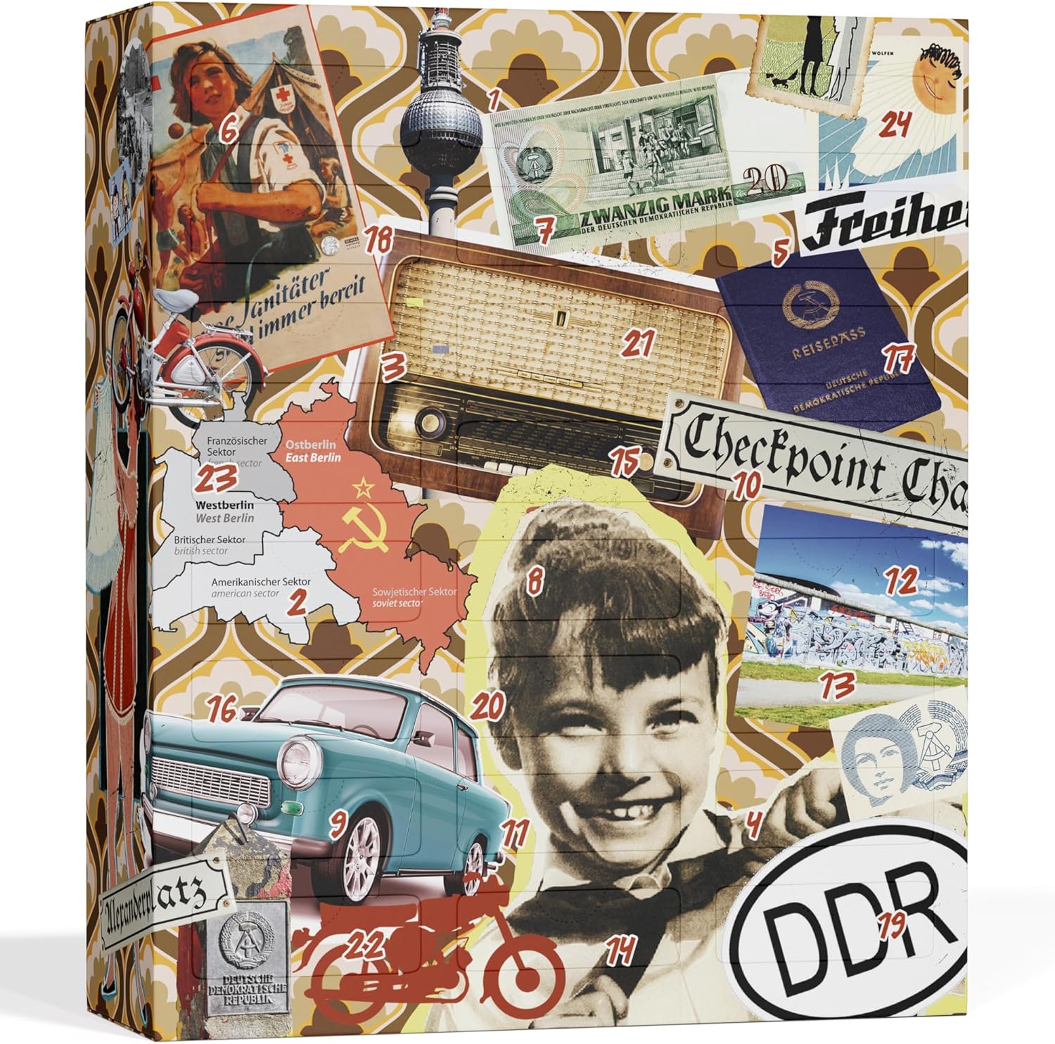 UMBRELLA® DDR Adventskalender 2024 [DDR KLASSIKER] - Adventskalender ...