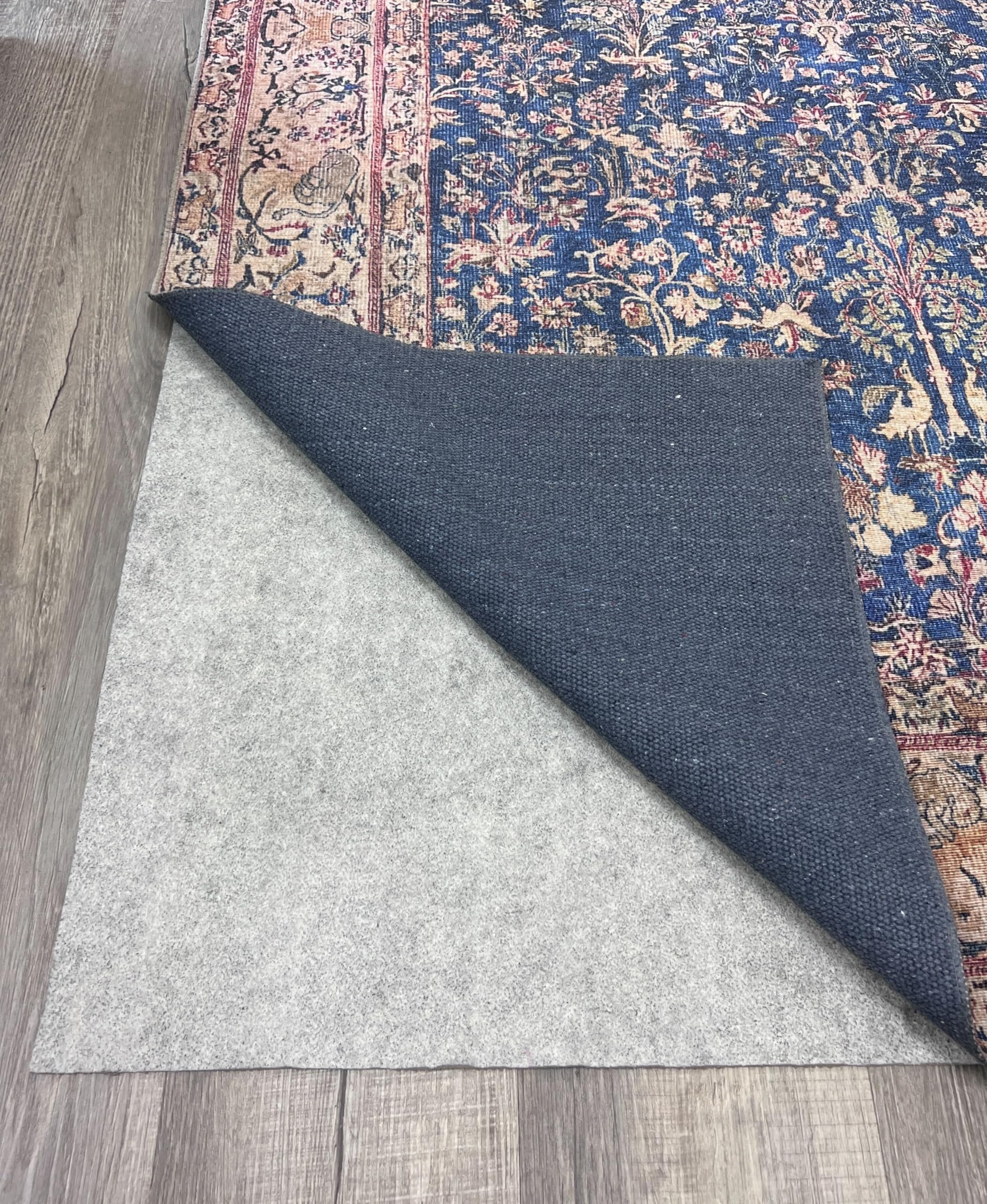 Amazon.com: 2x8 Double Sided Non Slip Rug Pad Gripper - 1/4” Thick Felt ...