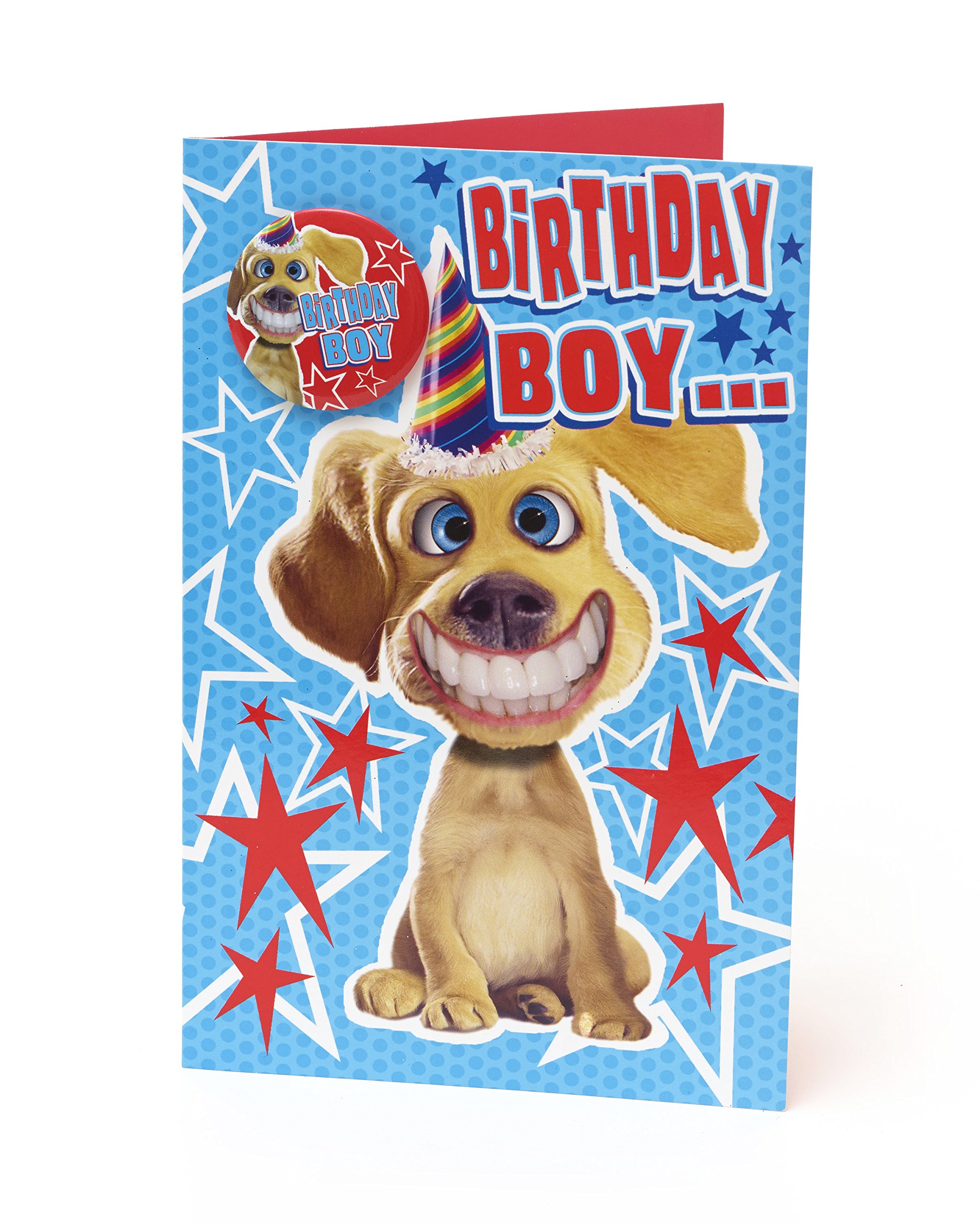 Amazon.com : Kids Birthday Card - Boys Birthday Card with Birthday ...