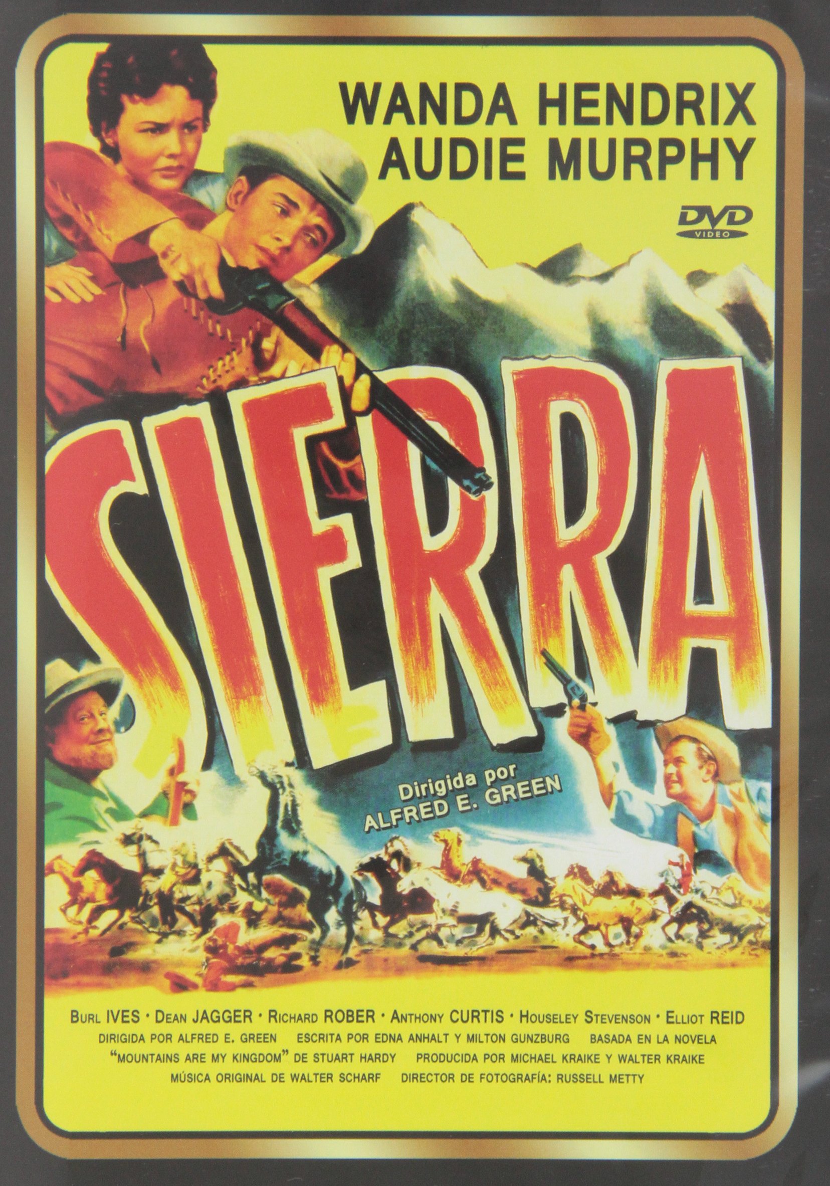 Sierra [DVD]: Amazon.es: Wanda Hendrix, Audie Murphy, Burl Ives, Dean ...