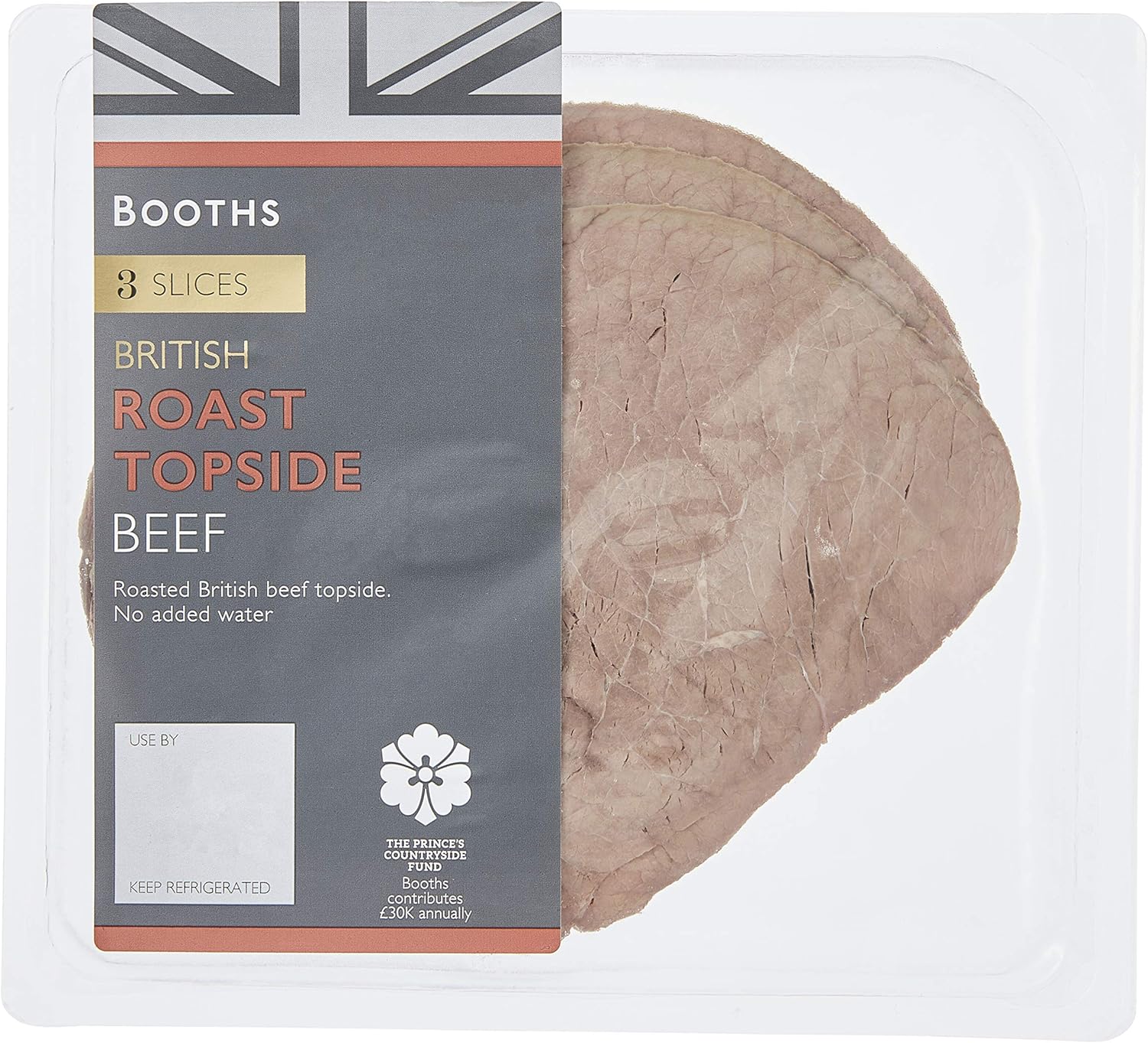 Booths Roast Topside Of Beef, 100g : Amazon.co.uk: Grocery