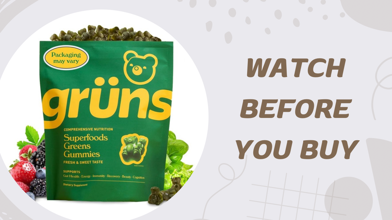 Watch Honest review of Gruns gummies on Amazon Live