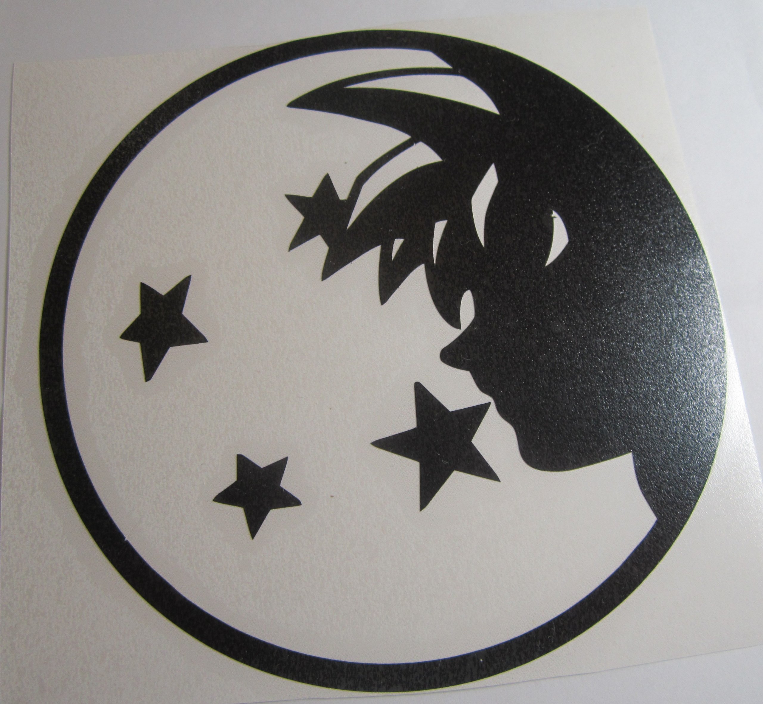 Buy Dragon Ball Z DBZ 4 Super Saiyan Goku Anime Vinyl Die Cut Decal ...