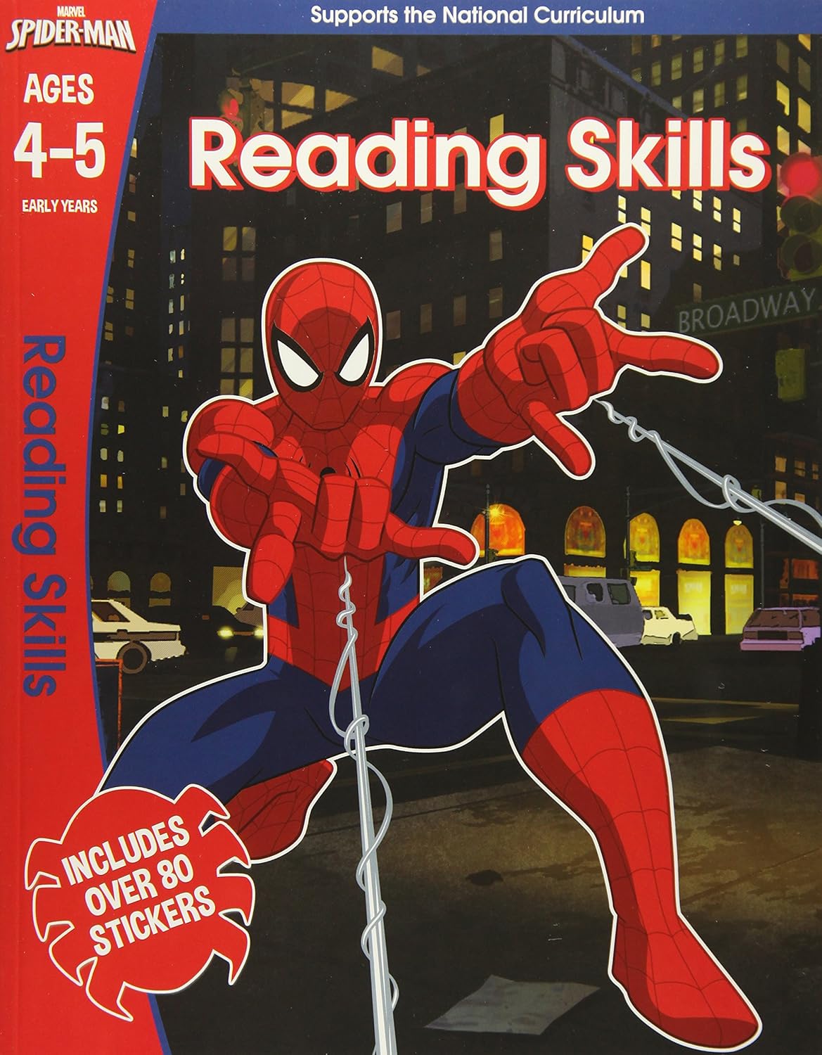 Spider-Man: Reading Skills, Ages 4-5 | Amazon.com.br