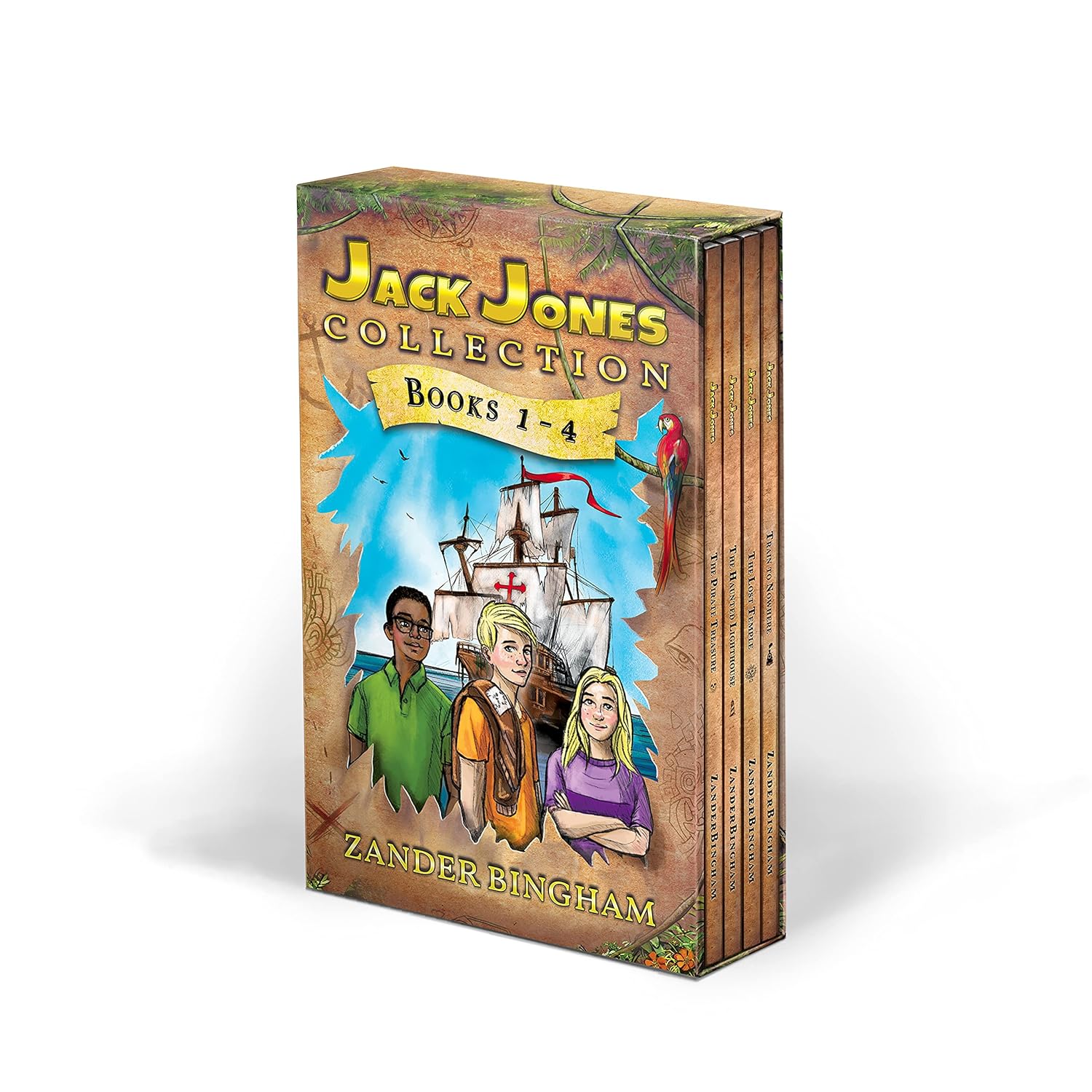 Jack Jones Boxed Set: Books 1-4: Zander Bingham: 9781949247152: Amazon ...