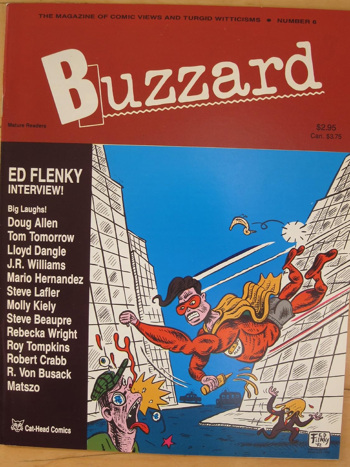 Buzzard #6, 1992: Tom Tomorrow Steve Lafler: Amazon.com: Books