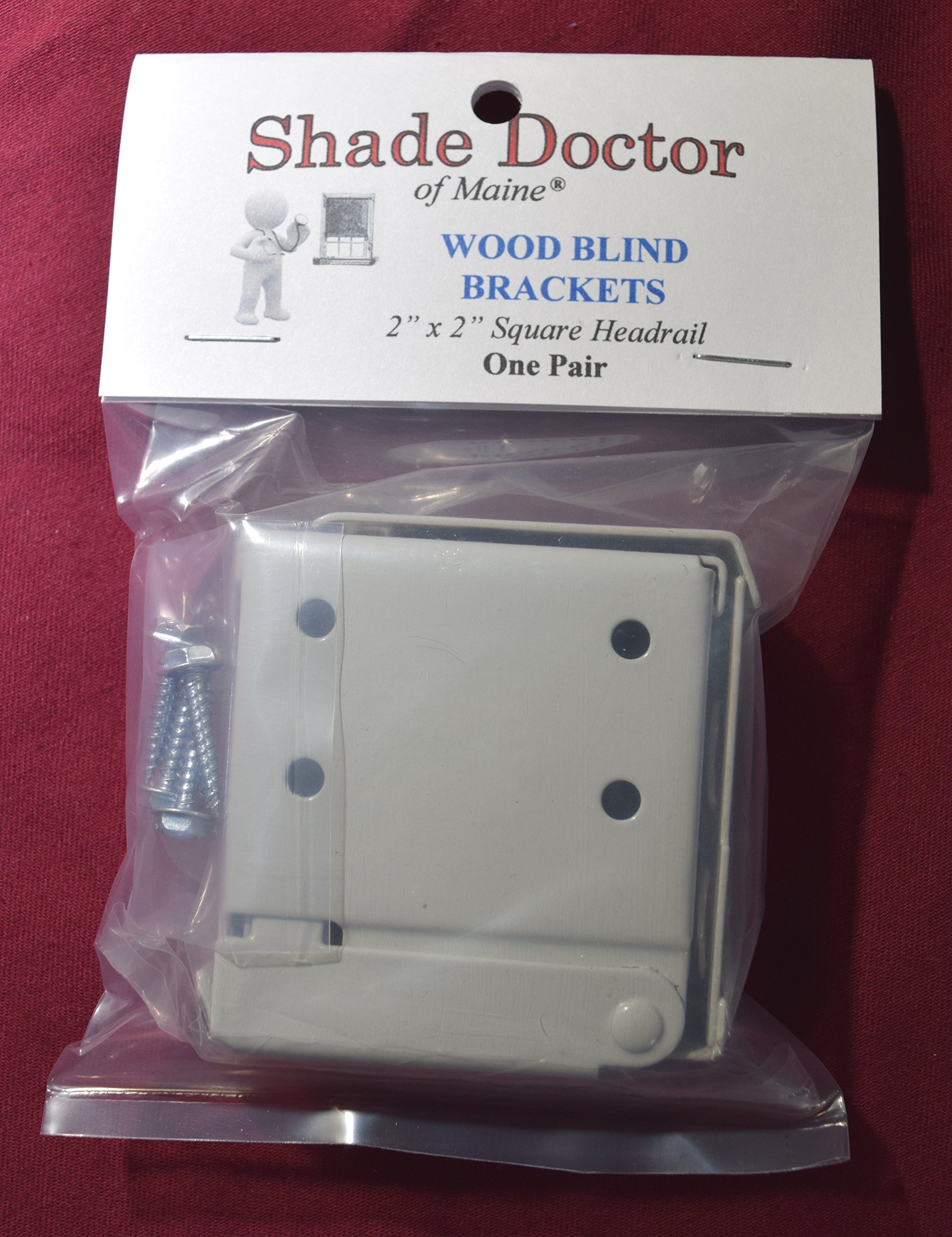 Null Replacement Brackets For PVC Mini-Blinds (2-Pack), 42% OFF