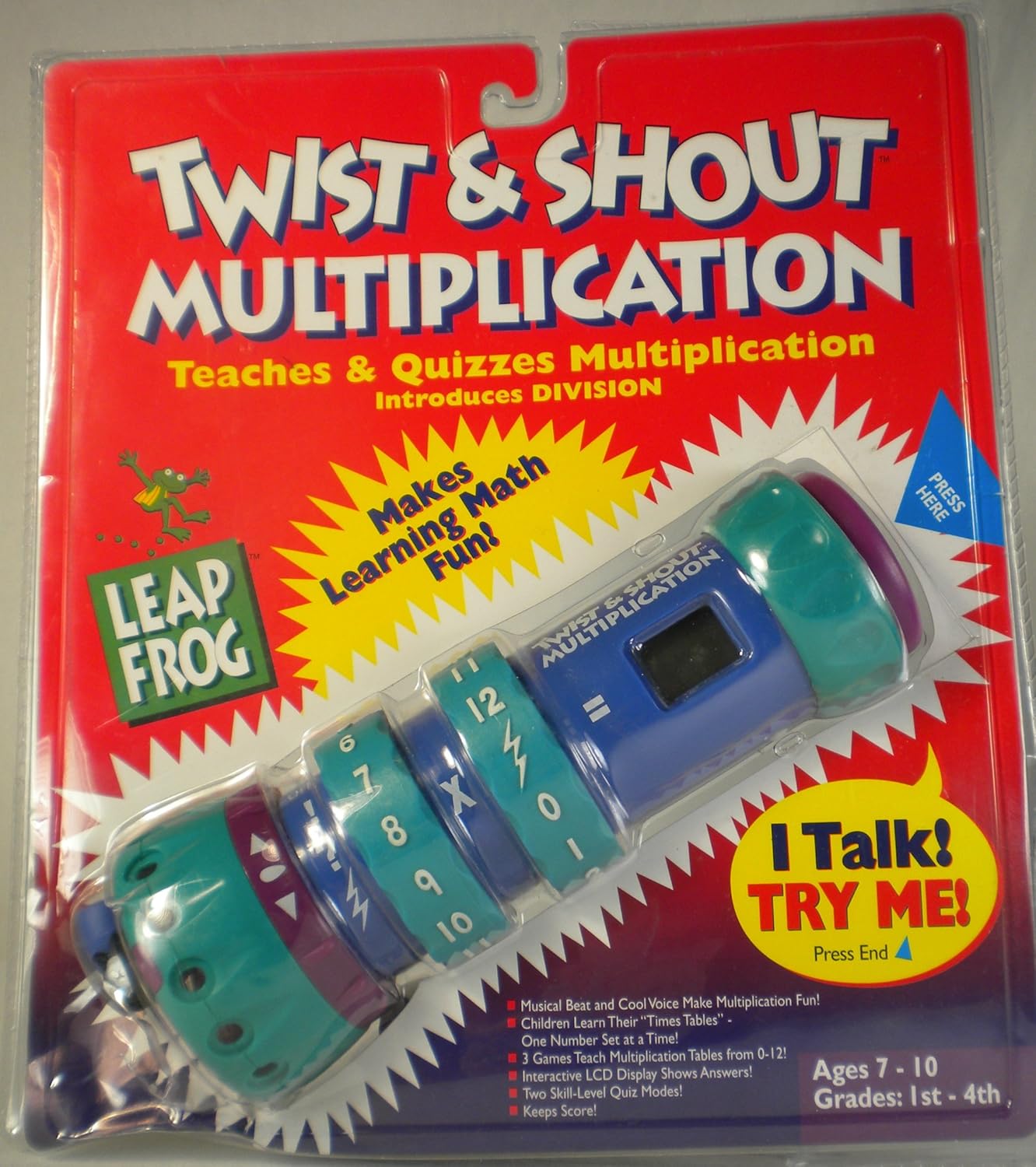 LeapFrog Twist & Shout Multiplication : Amazon.co.uk: Toys & Games