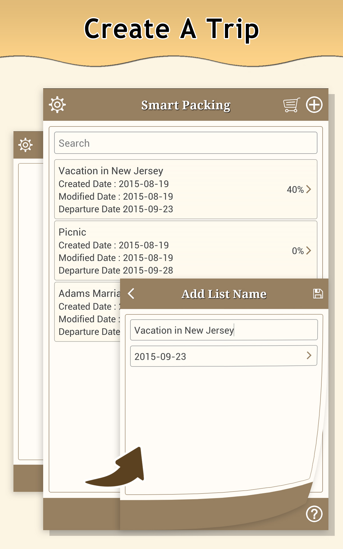 Getup And Go Smart Packing List - App on Amazon Appstore