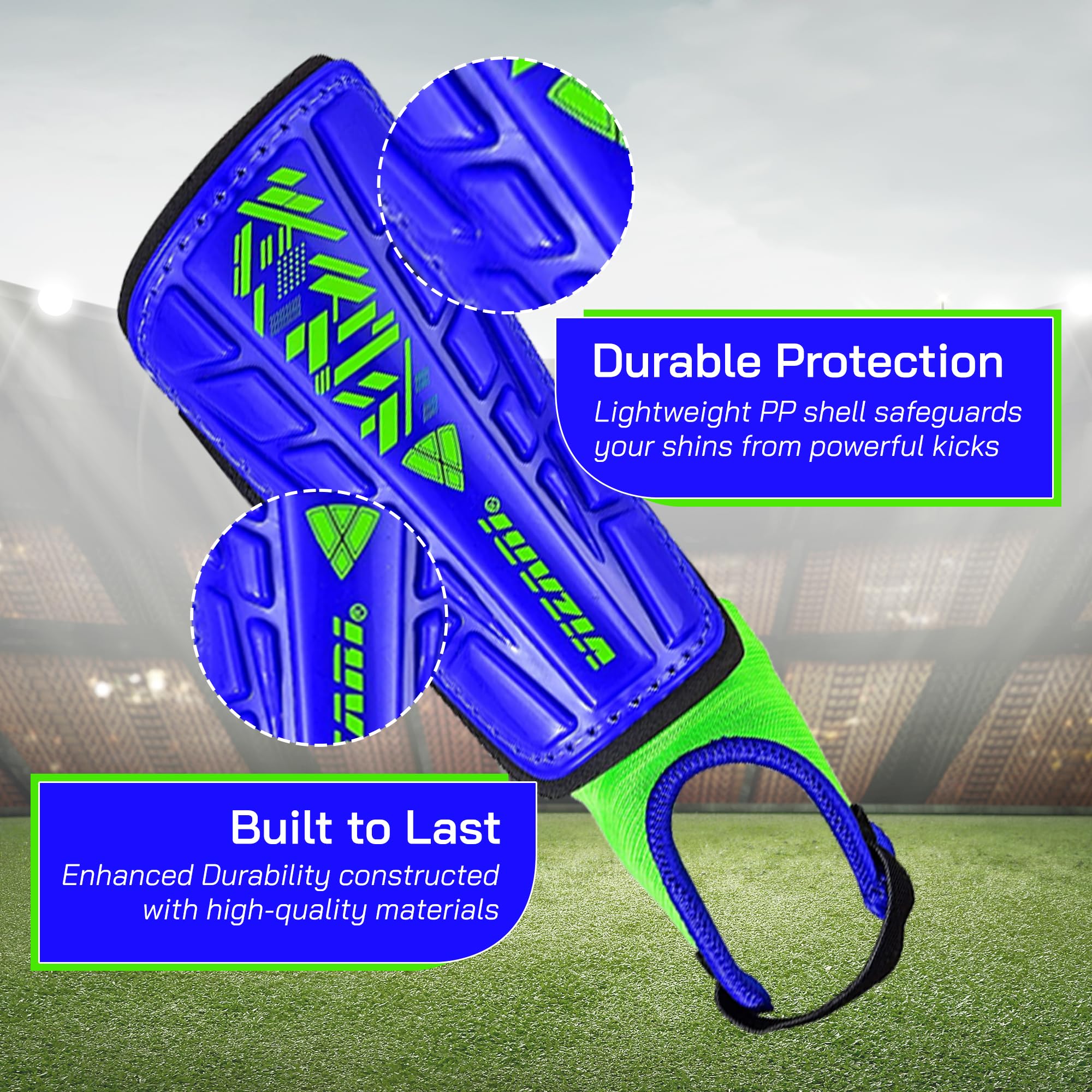 Snapklik.com : Malaga Soccer Shin Guards For Kids Youth Soccer Gear For ...