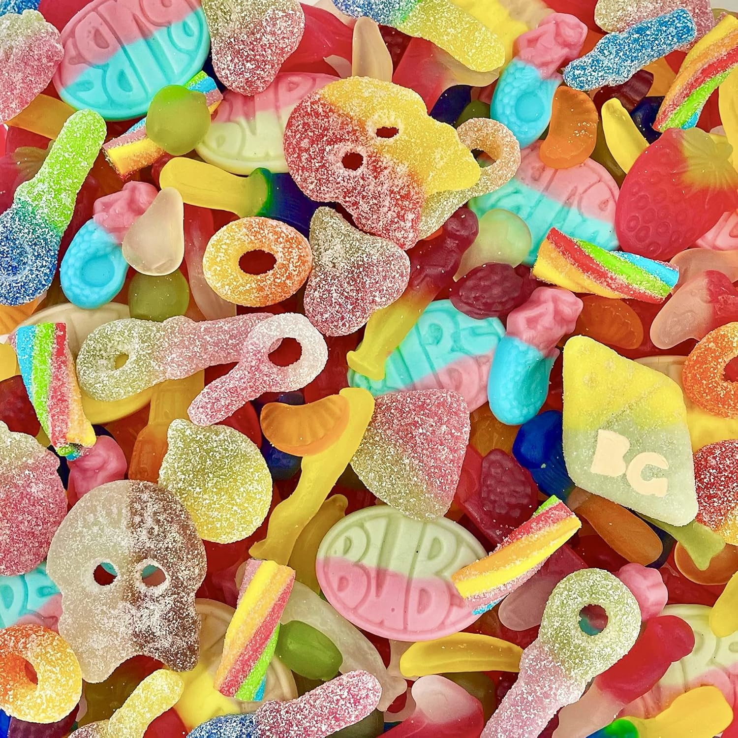 BG Vegan Quality Pick & Mix Sweets - Large Retro Candy Sweeties 1kg ...