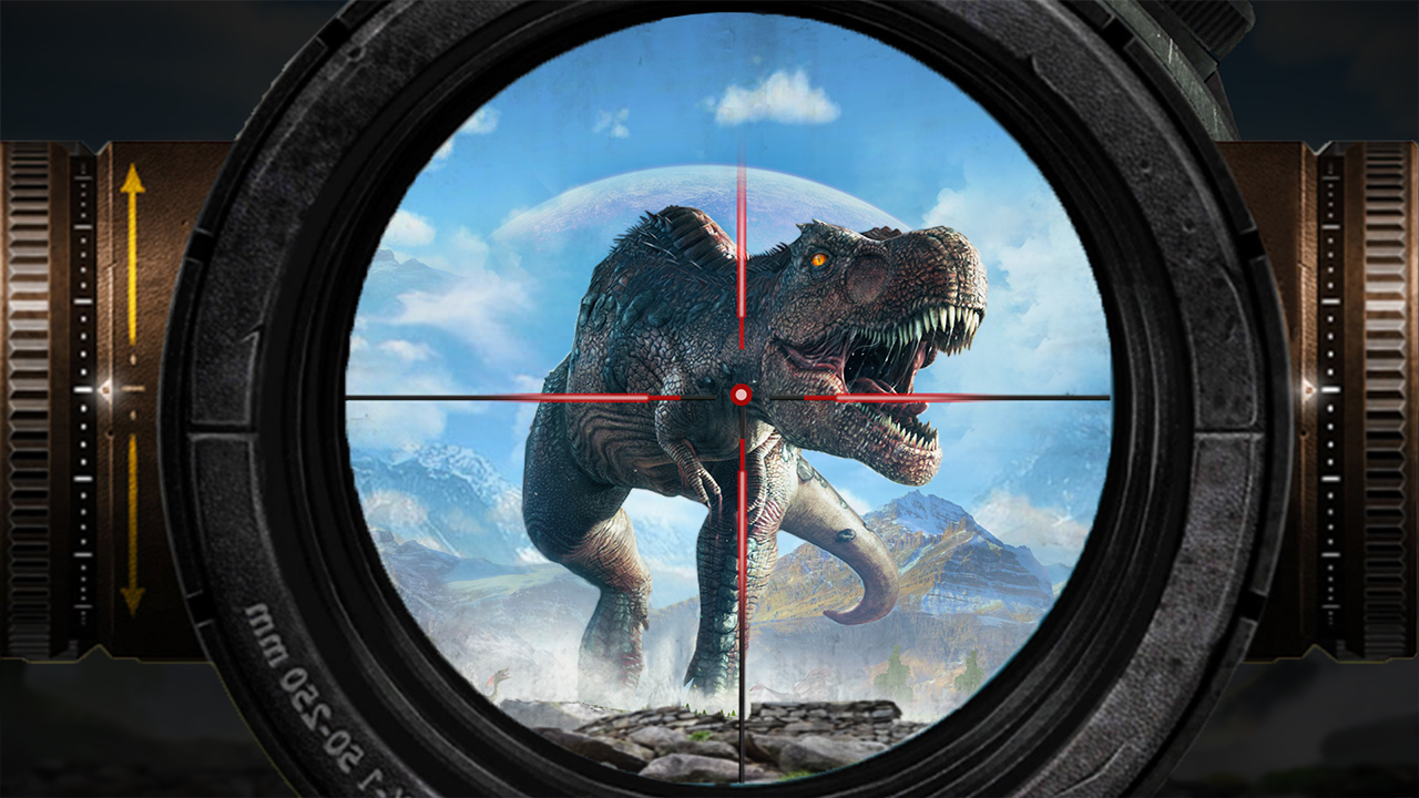 Gun Lion Hunting Sniper Hunter Game ; Wild Dino Hunting ; Wild Dino ...