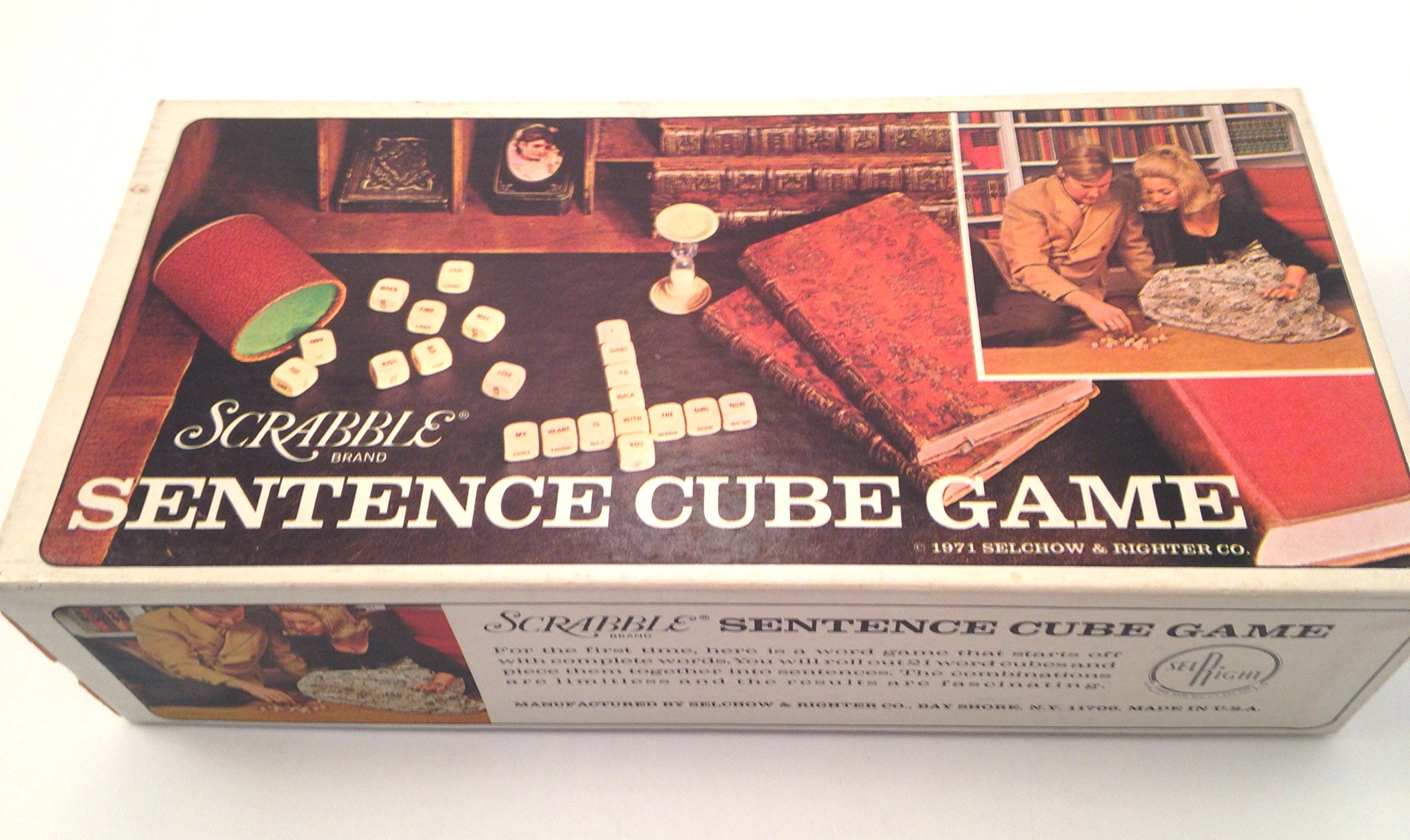 VINTAGE 70s Scrabble Cube Game - munimoro.gob.pe