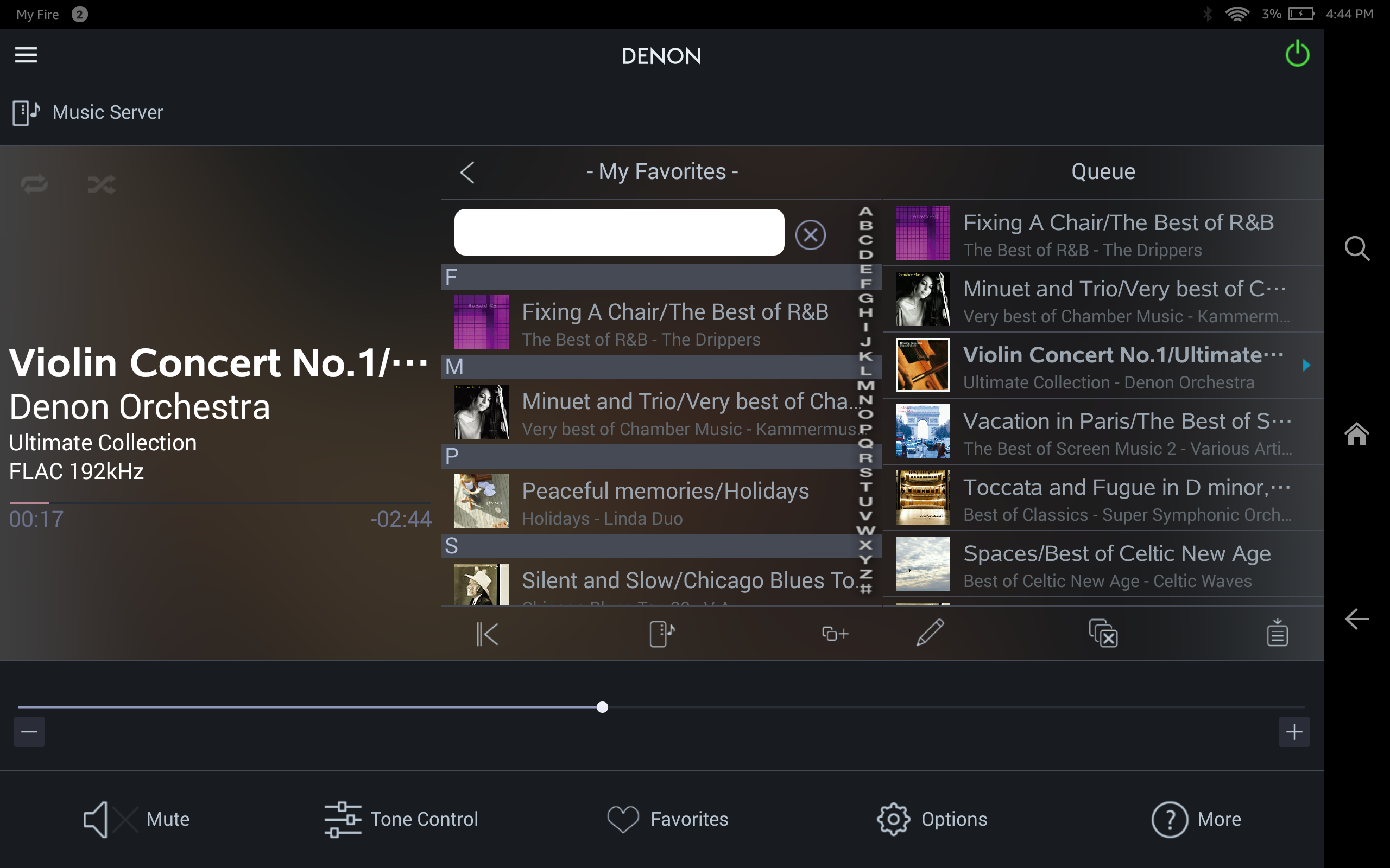 Denon Hi-Fi Remote - Application sur Amazon Appstore