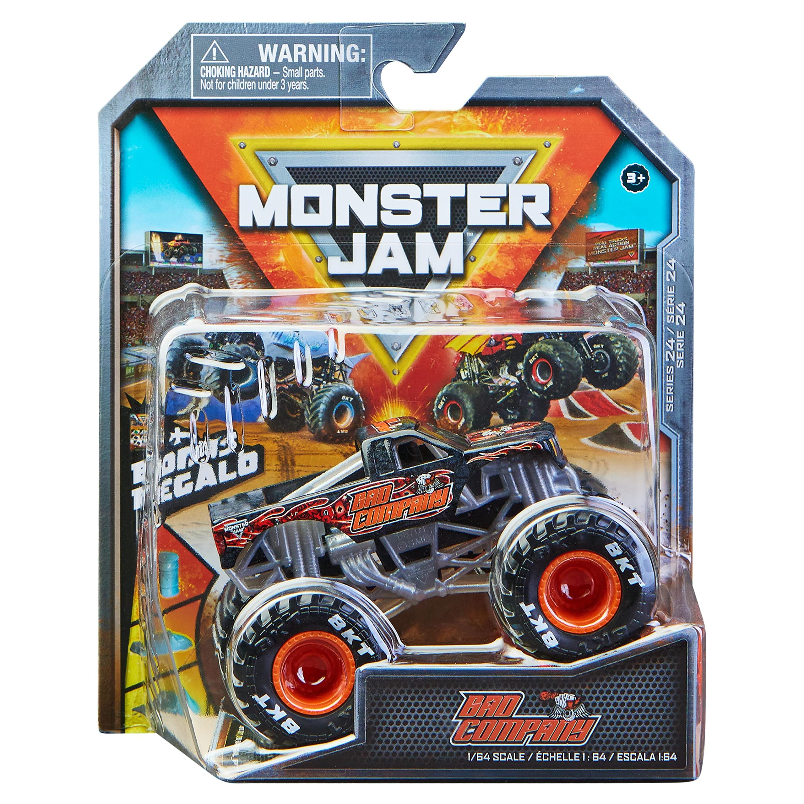 Monster Jam 2022 Spin Master 1:64 Diecast Truck with Bonus Accessory ...