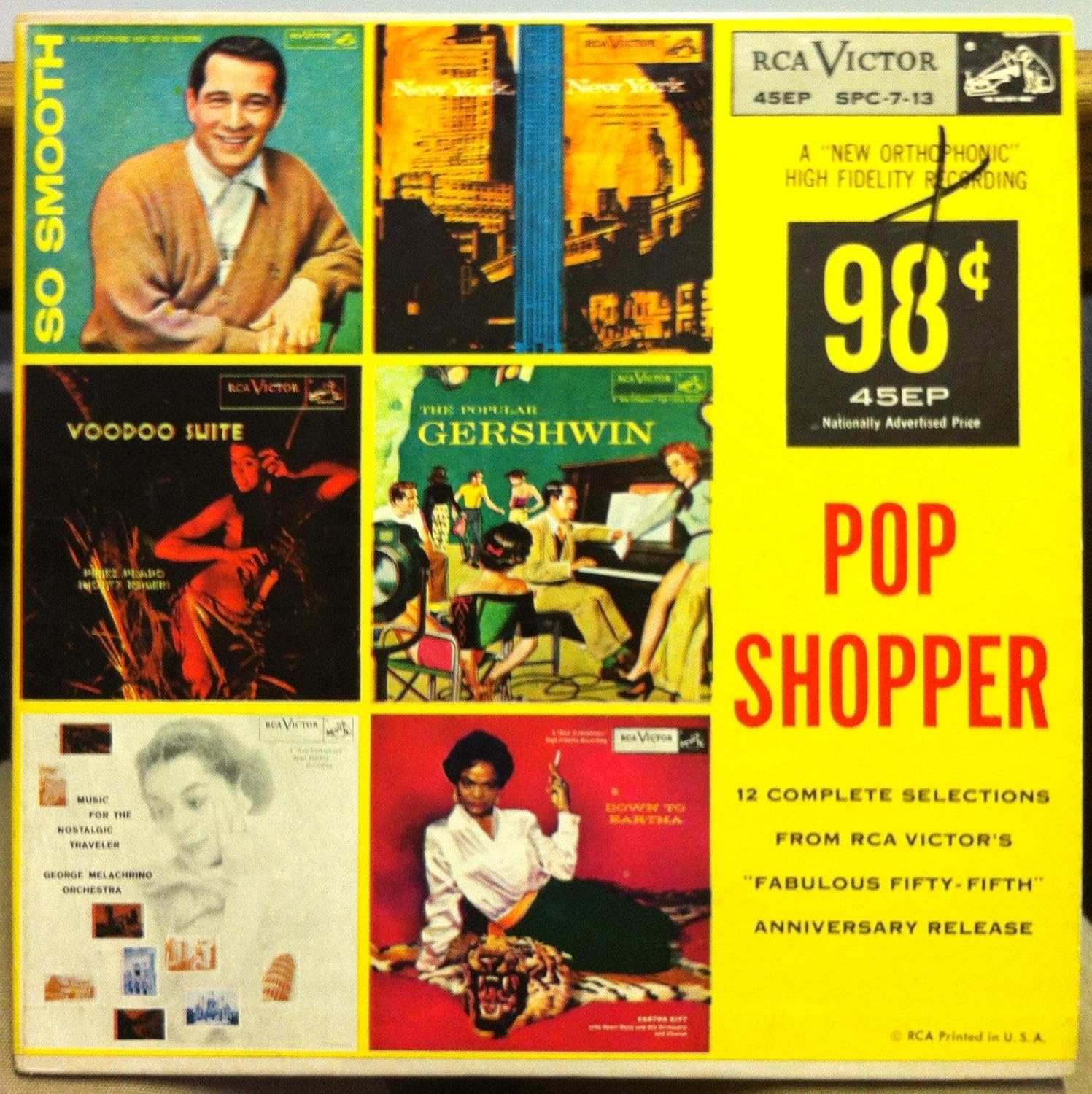Amazon.com: VARIOUS THE RCA VICTOR POP SHOPPER 45 rpm single: CDs & Vinyl