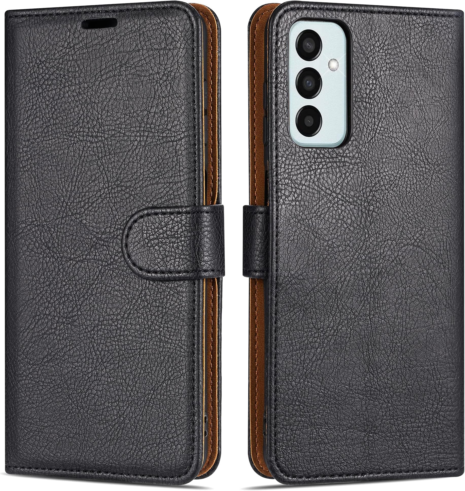 Case Collection for Samsung Galaxy M13 Phone - Premium Leather Folio ...