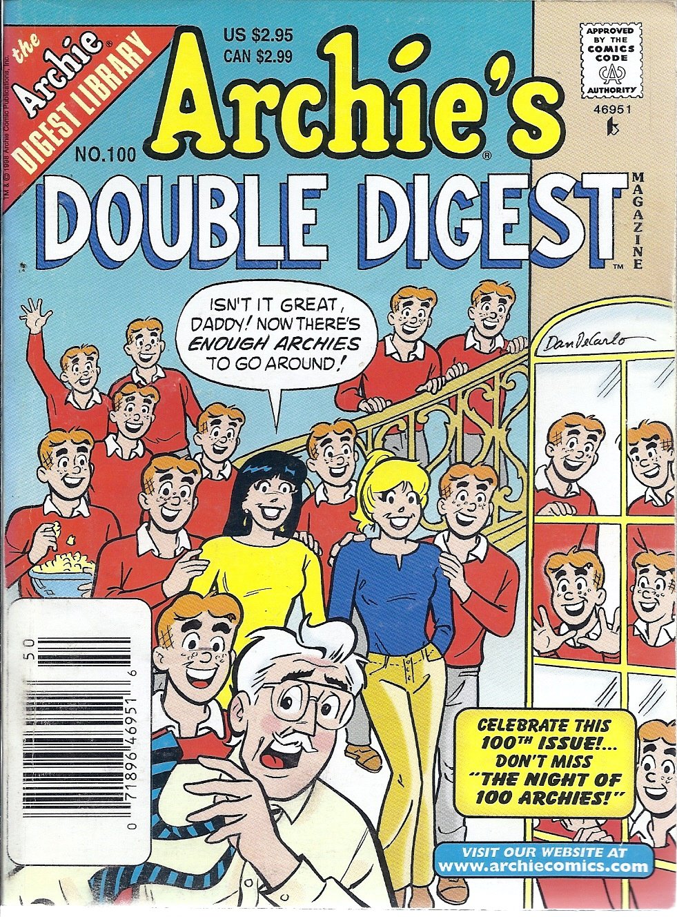 Amazon.com: Archie's Double Digest No. 100 (The Archie Digest Library ...