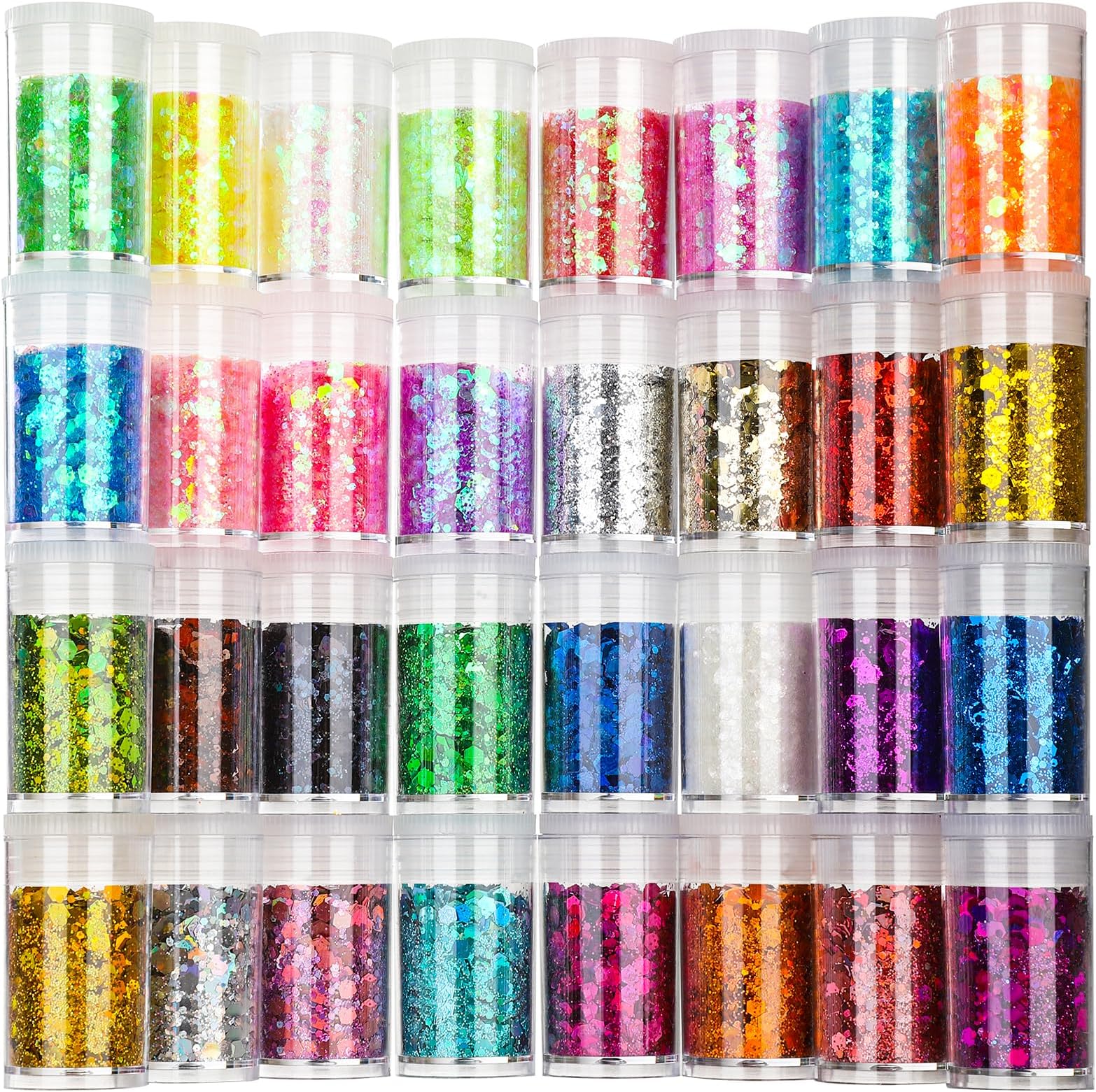 Purpurina para la cara gruesa, purpurina suelta holográfica para el ...